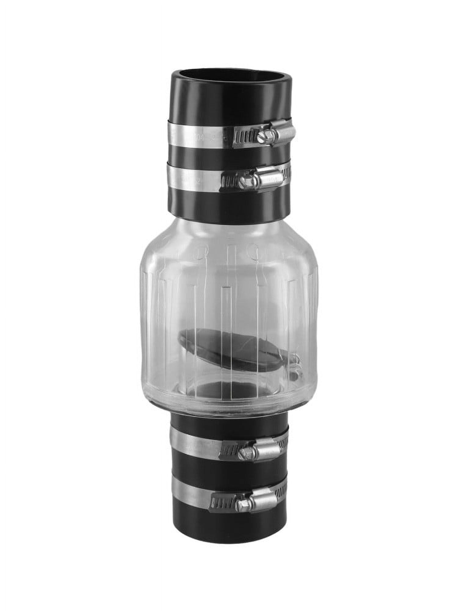 Silent Pump Check Valve Spring-loaded Baffle Prevents Sewage Backflow ...