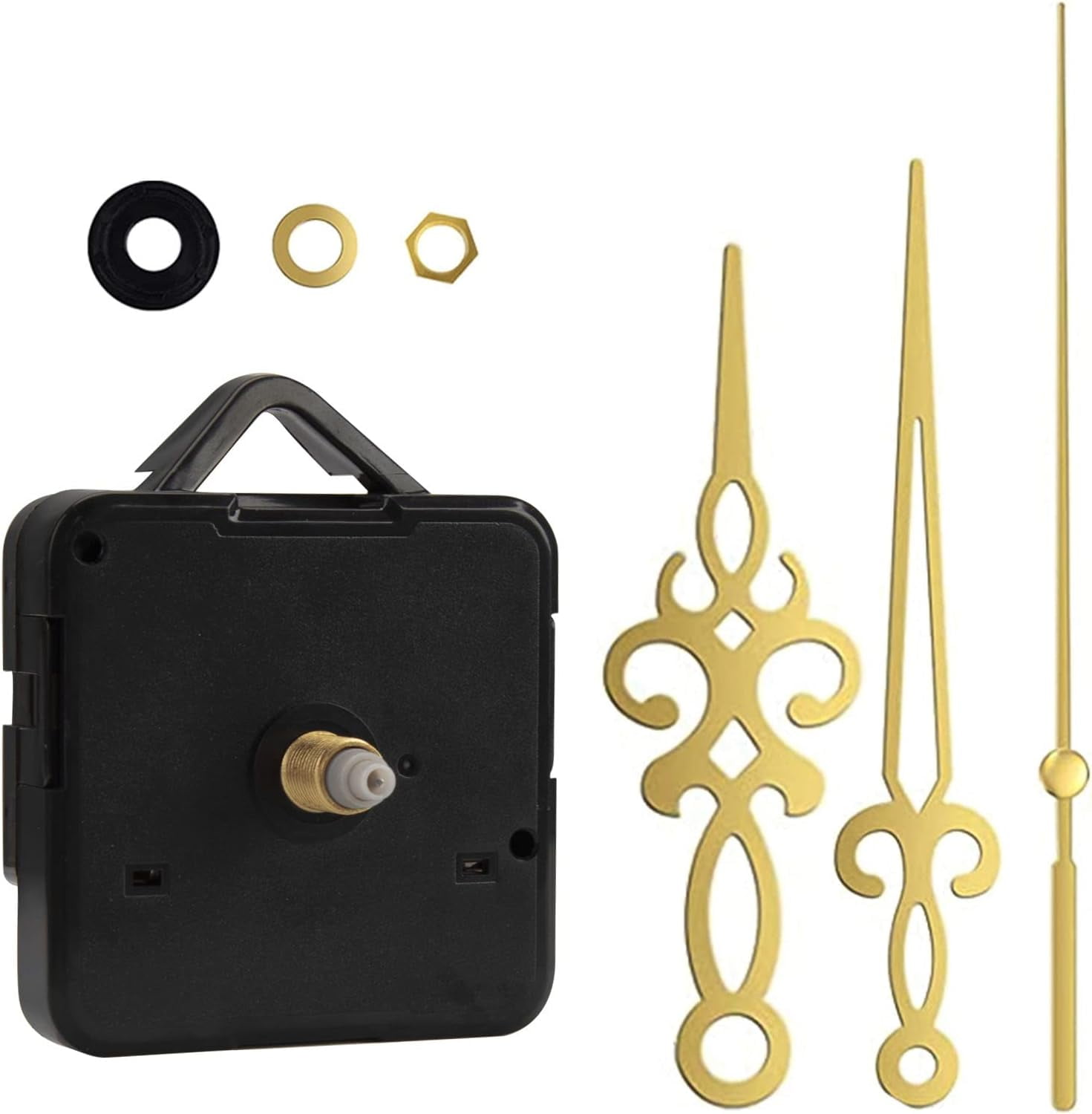 Silent Quartz Clock Mechanism Movement Kits battery powered Long and ...