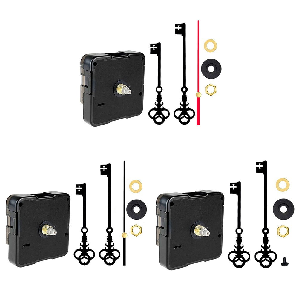 Silent Quartz Clock Movement DIY Kit with Pointers for Wall Clock ...