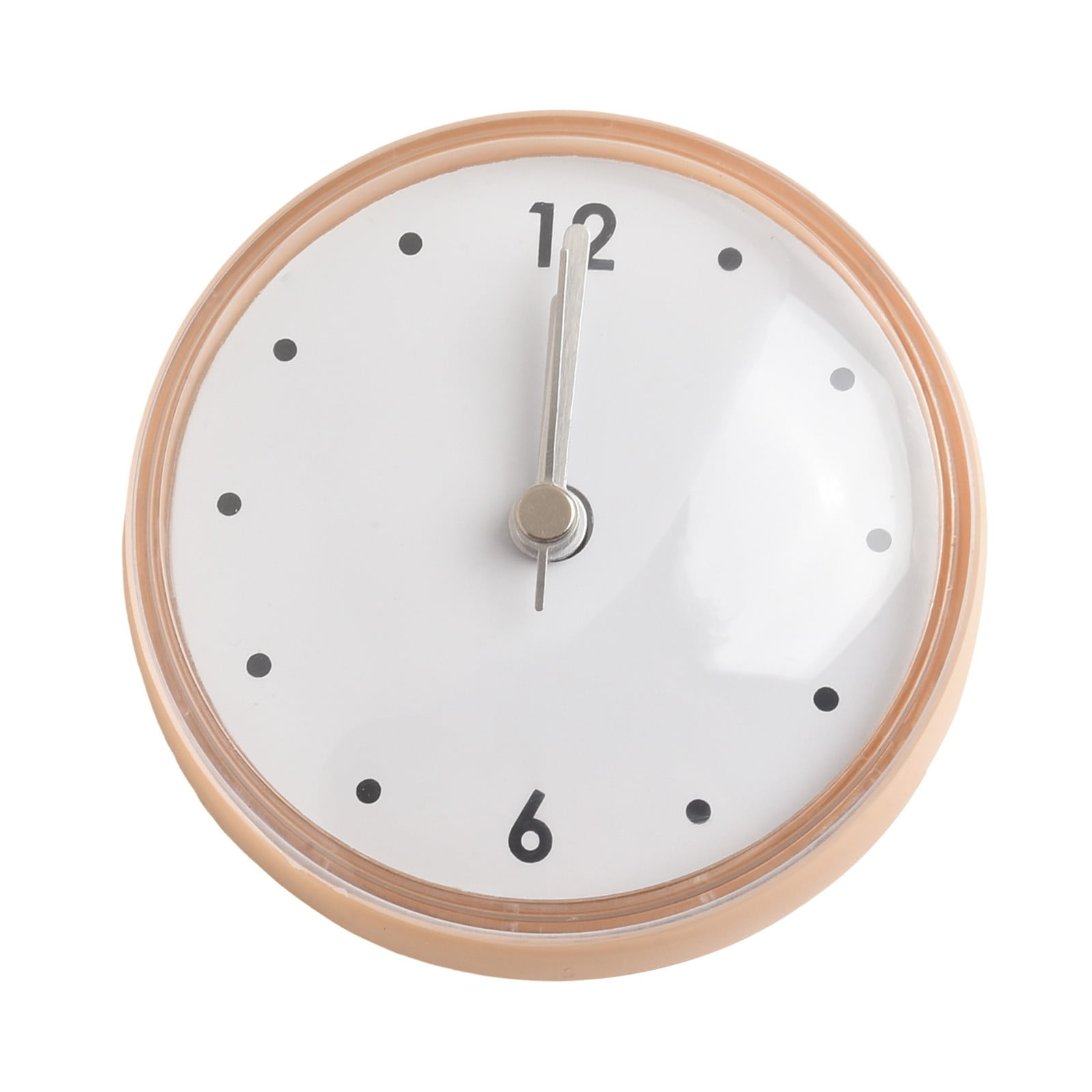 Silent Quartz Clocks Sucker Wall Clock Anti-Fog Waterproof for Kitchen ...