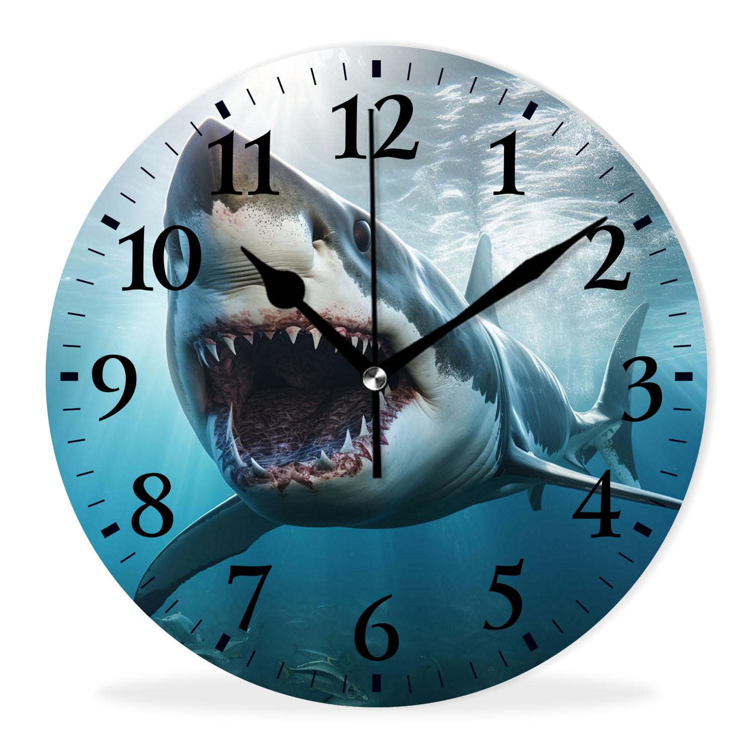 Silent Quartz Wall Clocks Non-Ticking Battery Operated Battery Operated ...