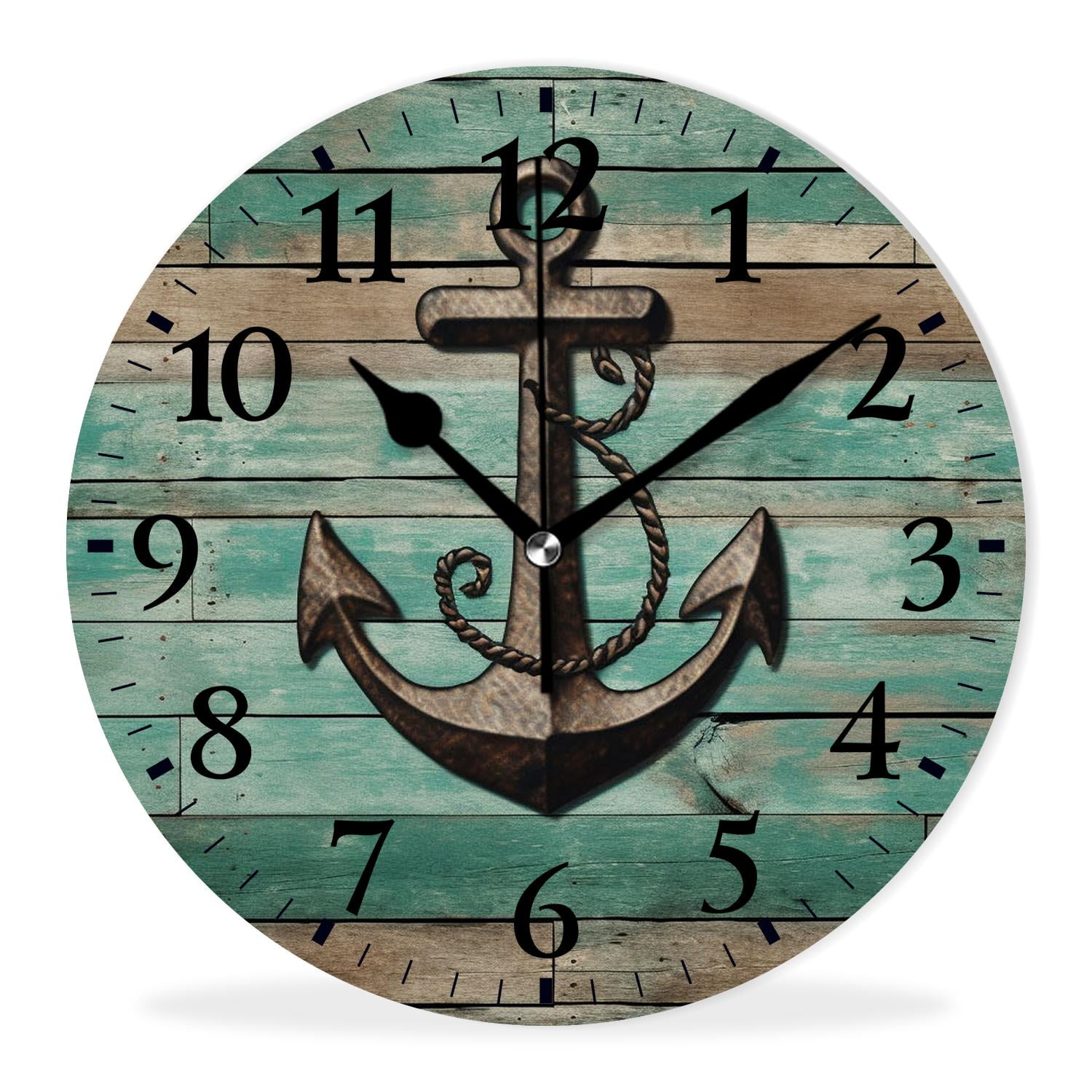 Silent Quartz Wall Clocks Non-Ticking Battery Operated Battery Operated ...