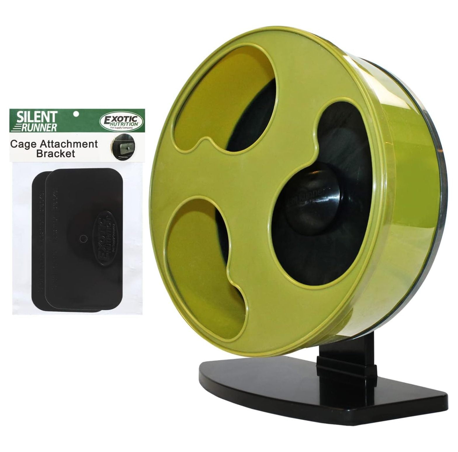 Silent Runner 12" Wide Wheel for Small Pets - Safe, Silent Exercise ...