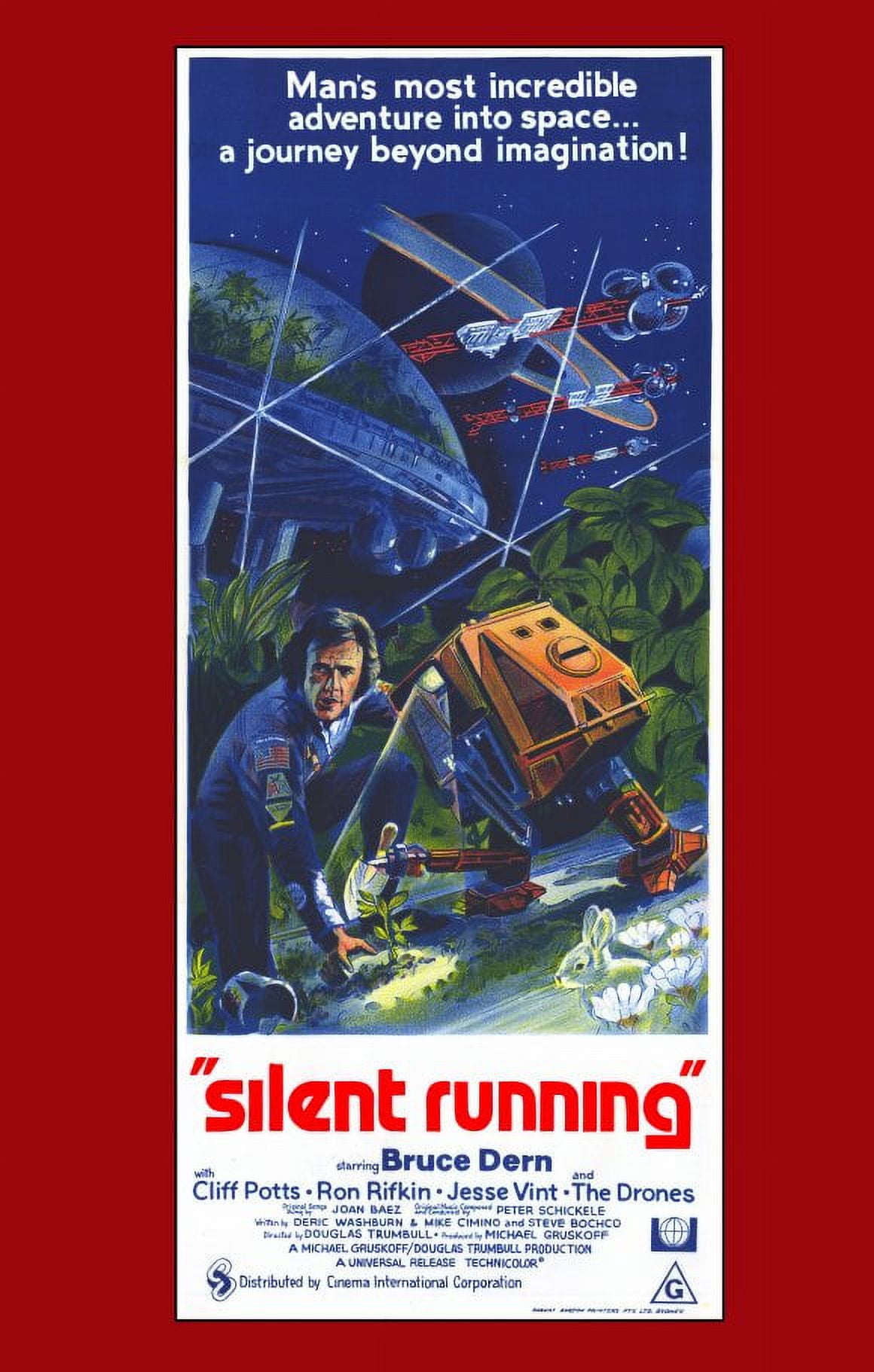 Silent Running - movie POSTER (Style B) (11" x 17") (1972) - Walmart.com