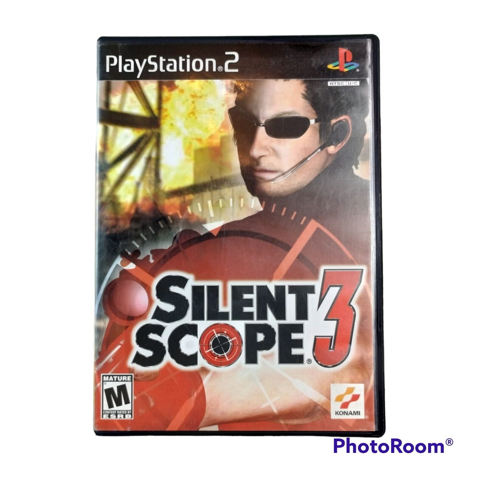 Silent Scope 3 Sony PlayStation 2 PS2 Complete - Walmart.com
