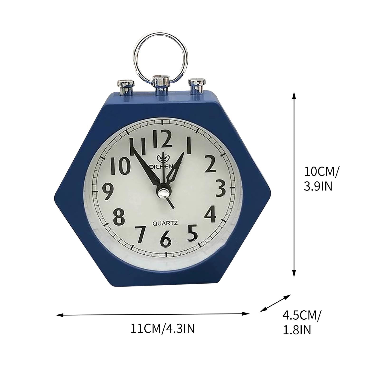 Silent Soft Wake-Up Alarm Clock Kids Timer Digital Clock for Table Desk ...