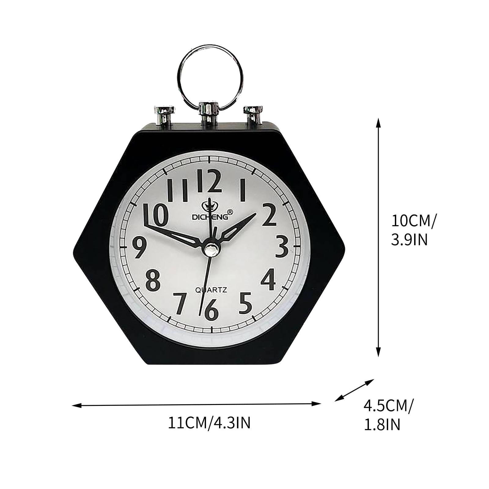 Silent Soft Wake-Up Alarm Clock Kids Timer Digital Clock for Table Desk ...
