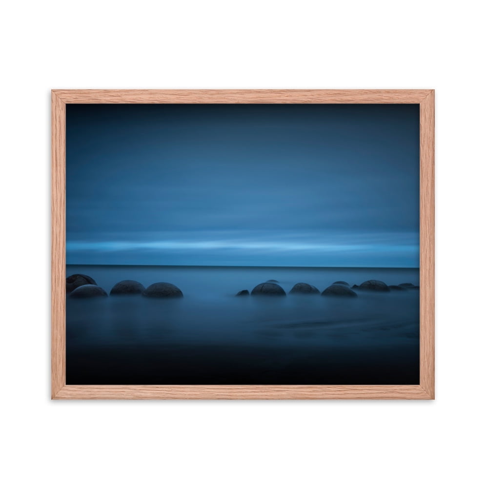 Silent Symphony! - Framed matte paper poster (Red Oak, 16″×20 ...