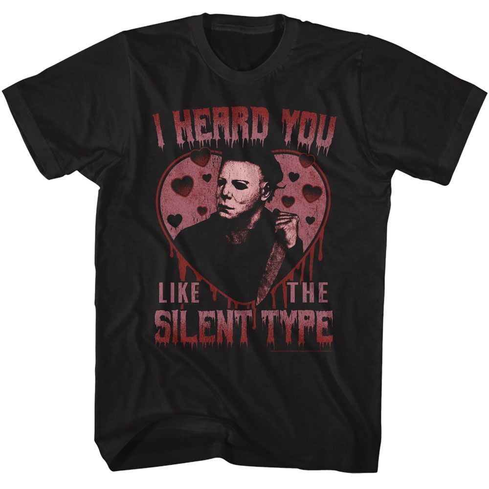 Silent Type Horror Movie Scene Shirt - Walmart.com