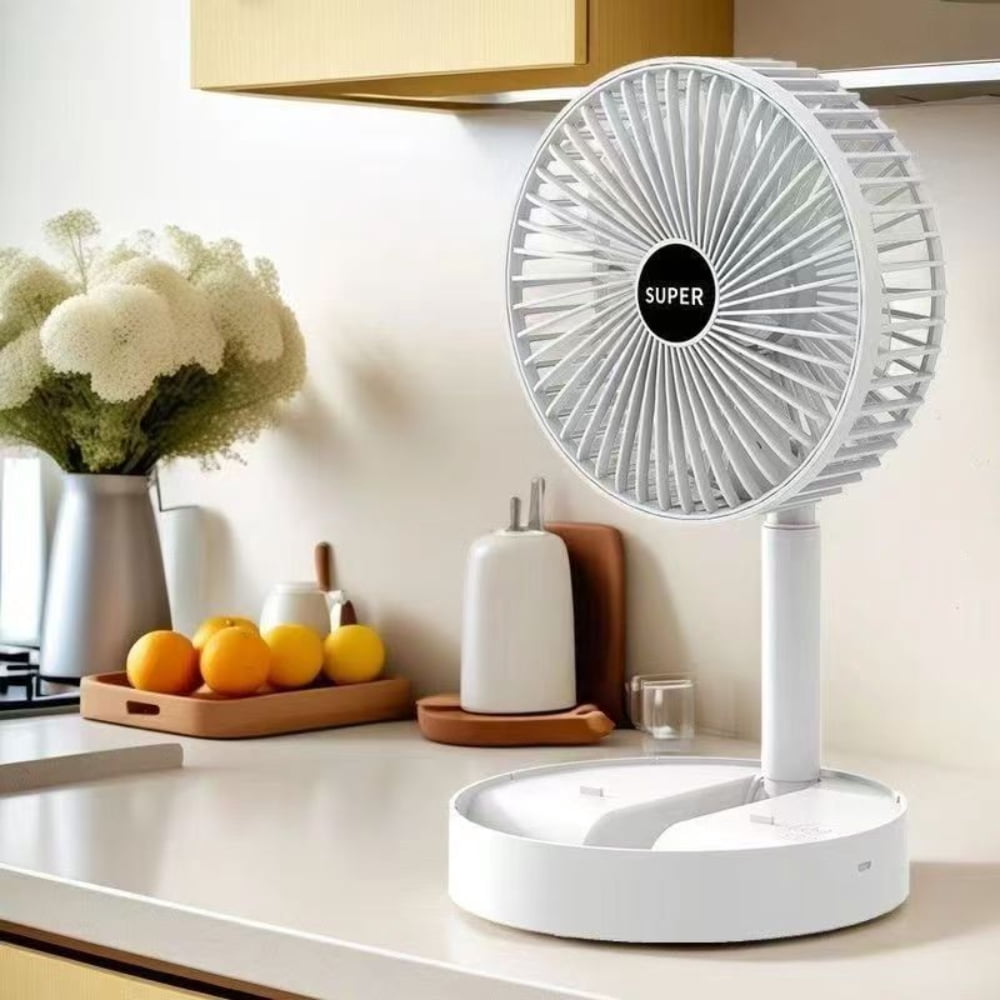 Silent USB Desktop Fan - Compact Portable Air Circulator for Home ...