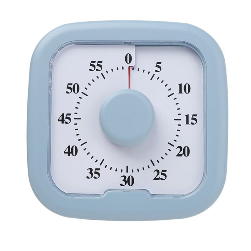 Silent Visual Timer 60-Minute Stopwatch Alarm Clock Countdown Timer ...