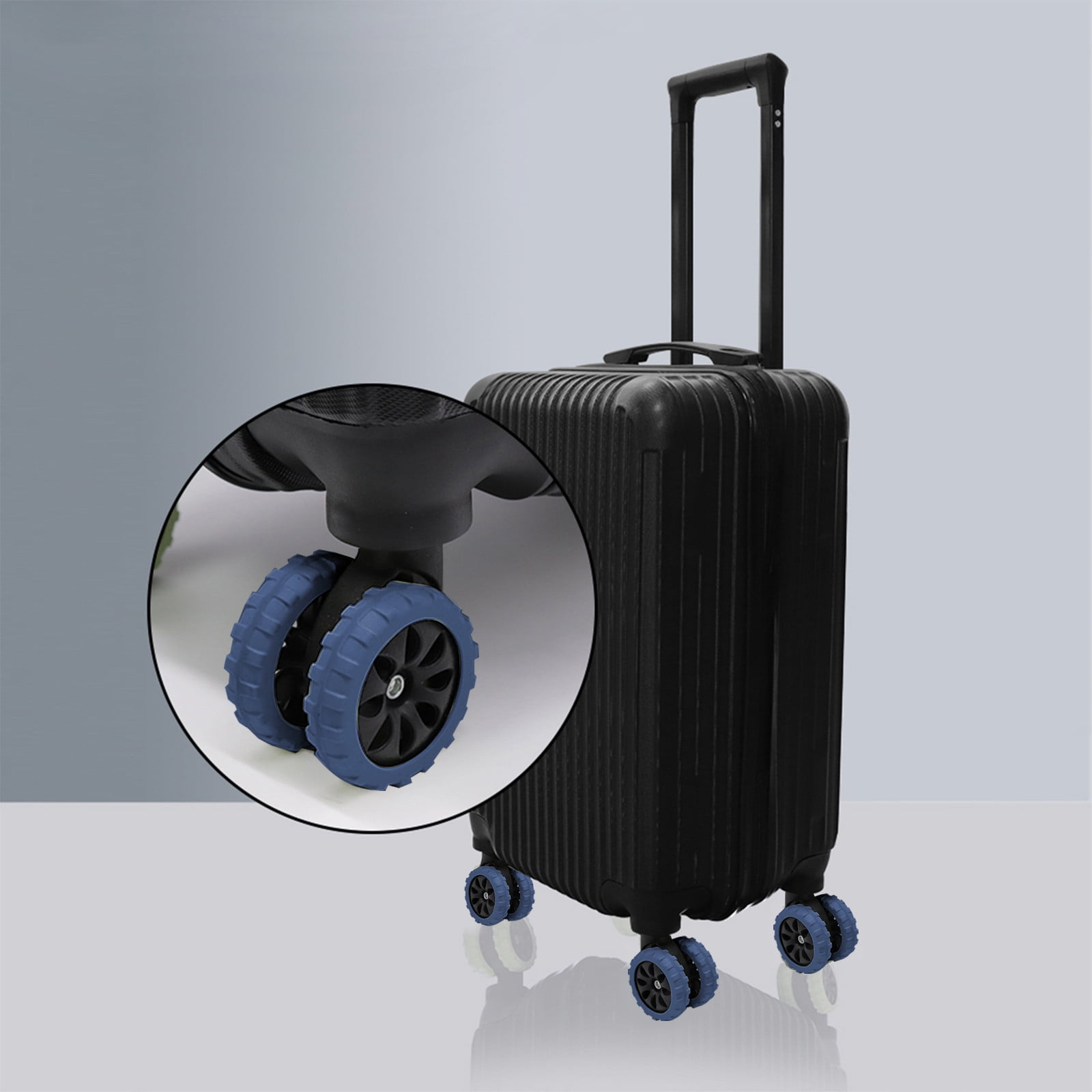 Silent Wheel Cover,Trolley Case Guard,Noise Reduction,Wear Resistance ...