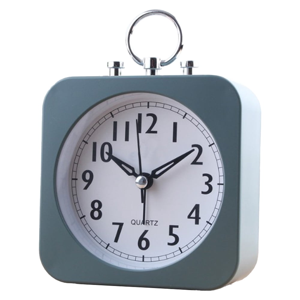 Silent alarm clock elderly student desk clock light luxury simple home ...