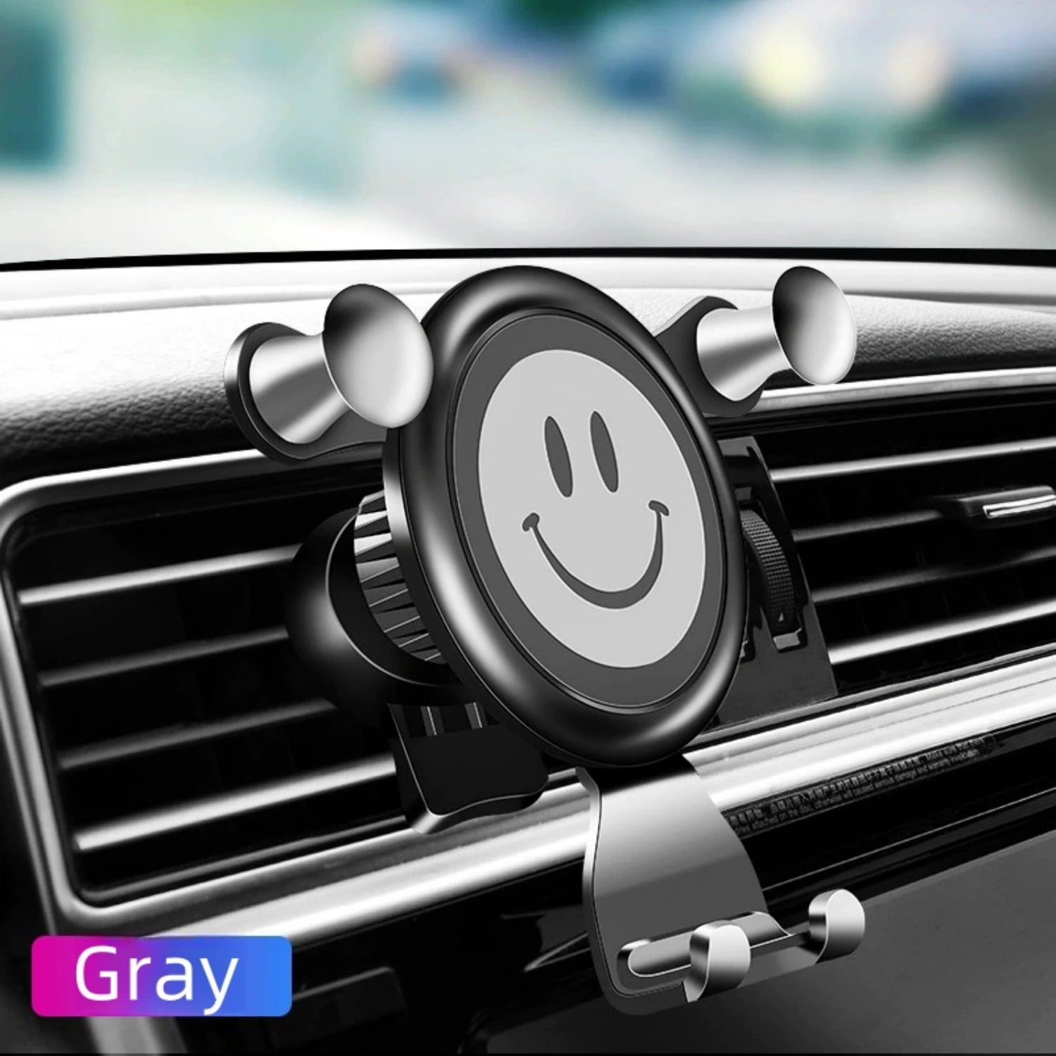 Silent car phone stand car socket vent mobile phone stand compatible ...