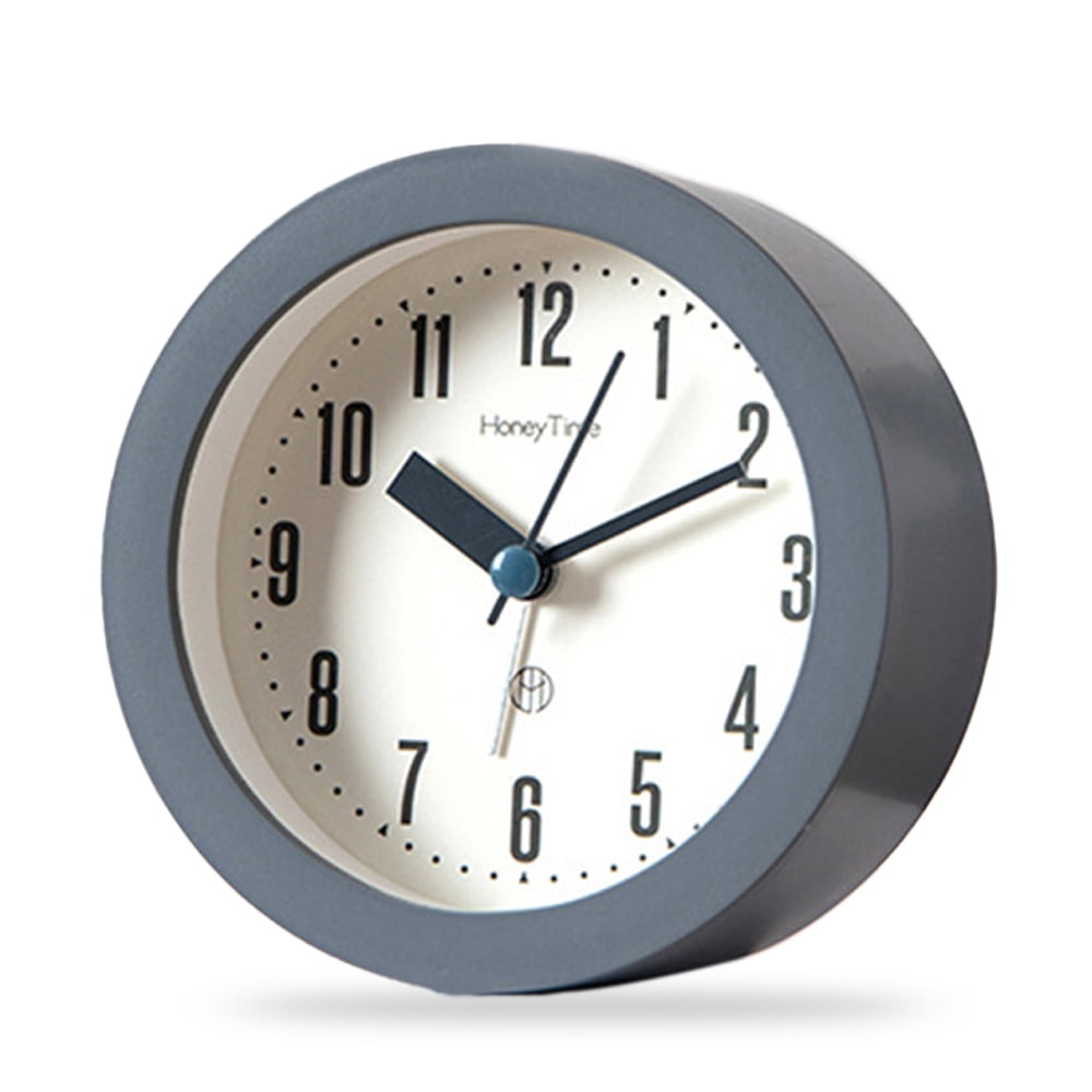 Silent desktop small alarm clock, bedroom clock, special luminous ...