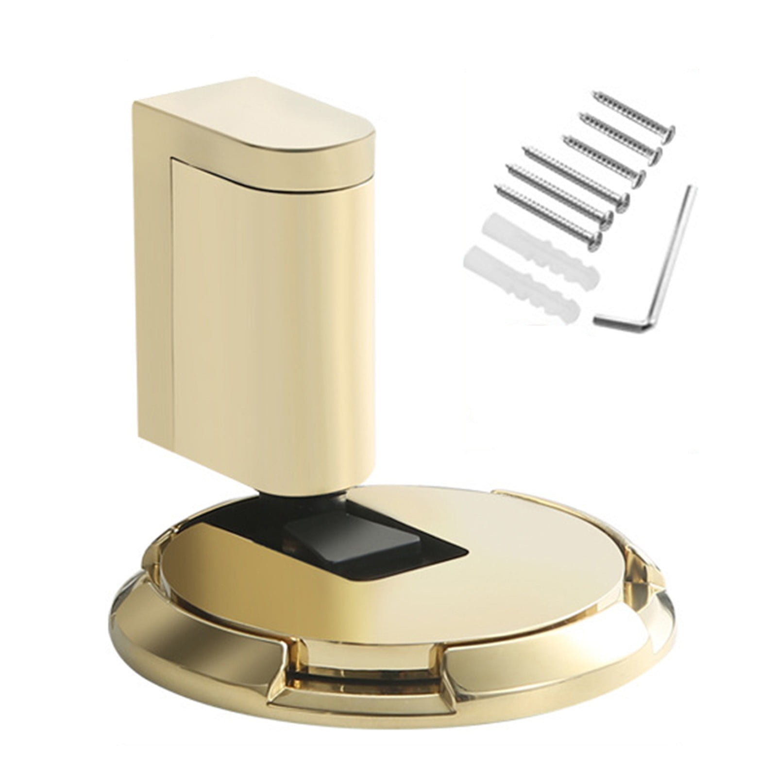 Silently Draw The Door And Touch The Golden Door Stop|Mechanical Floor ...
