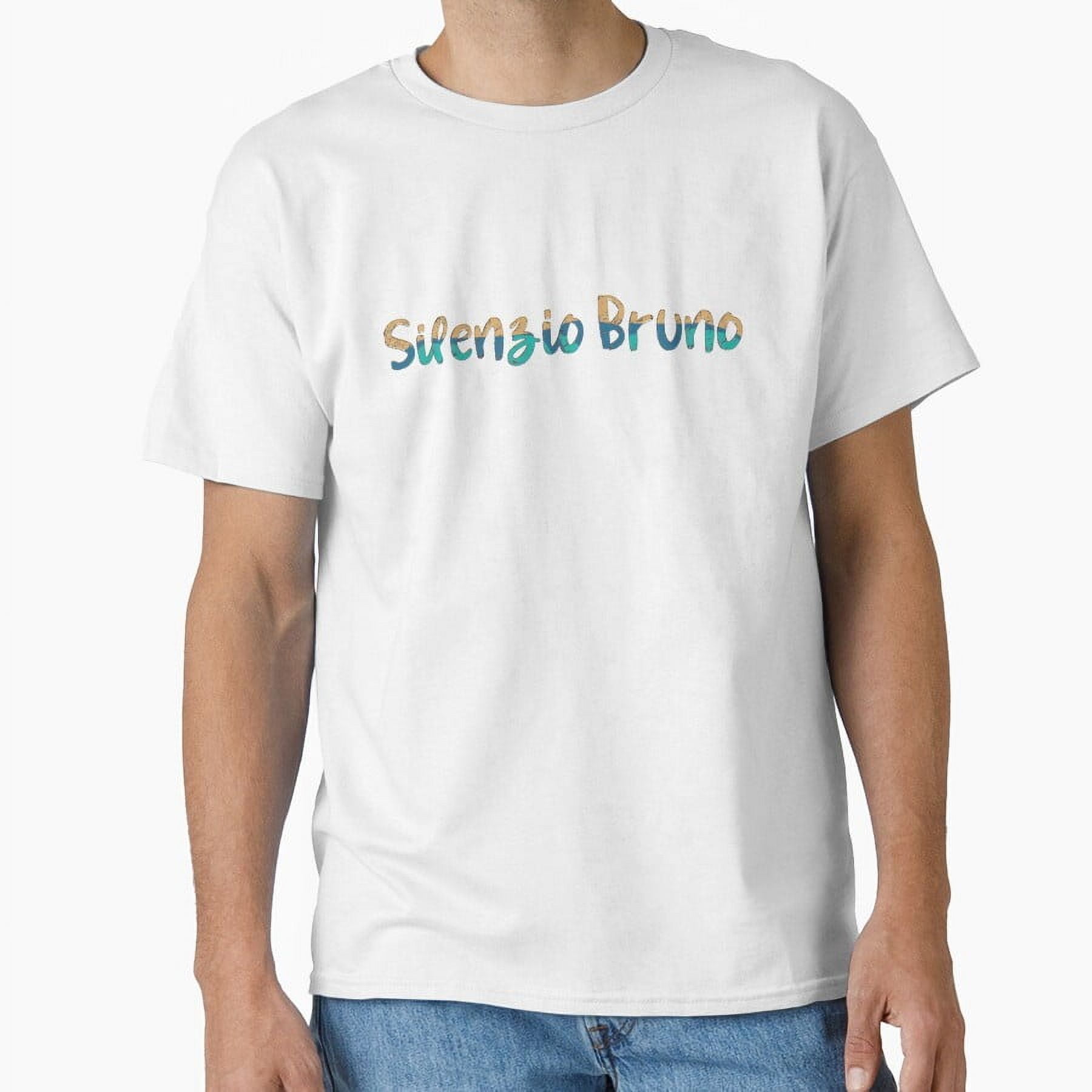 Silenzio Bruno- From Luca Movie Classic T-Shirt Summer Trending Tshirt, Available All Size S-5Xl ...