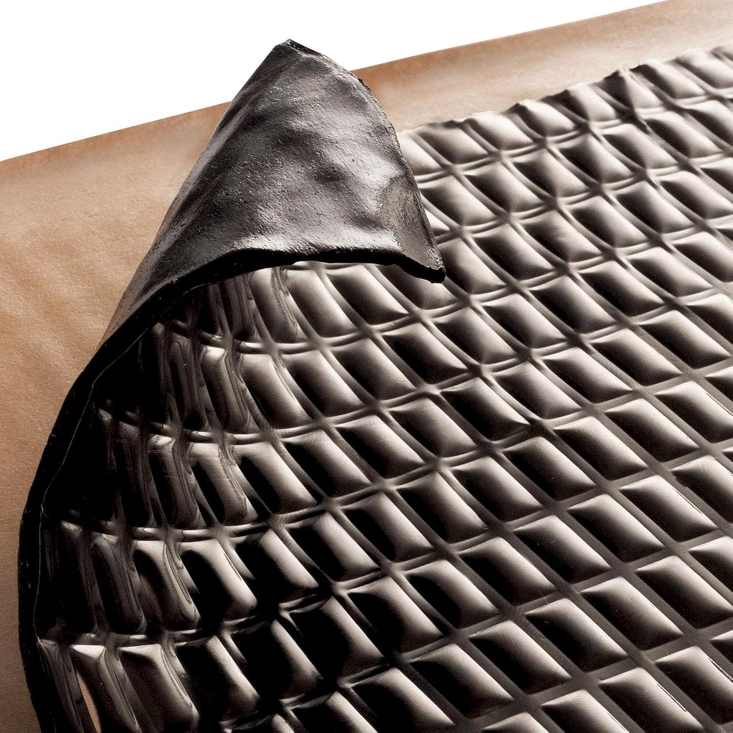 Siless Black 50 mil 52 sqft Automotive Soundproofing - Self Adhesive ...