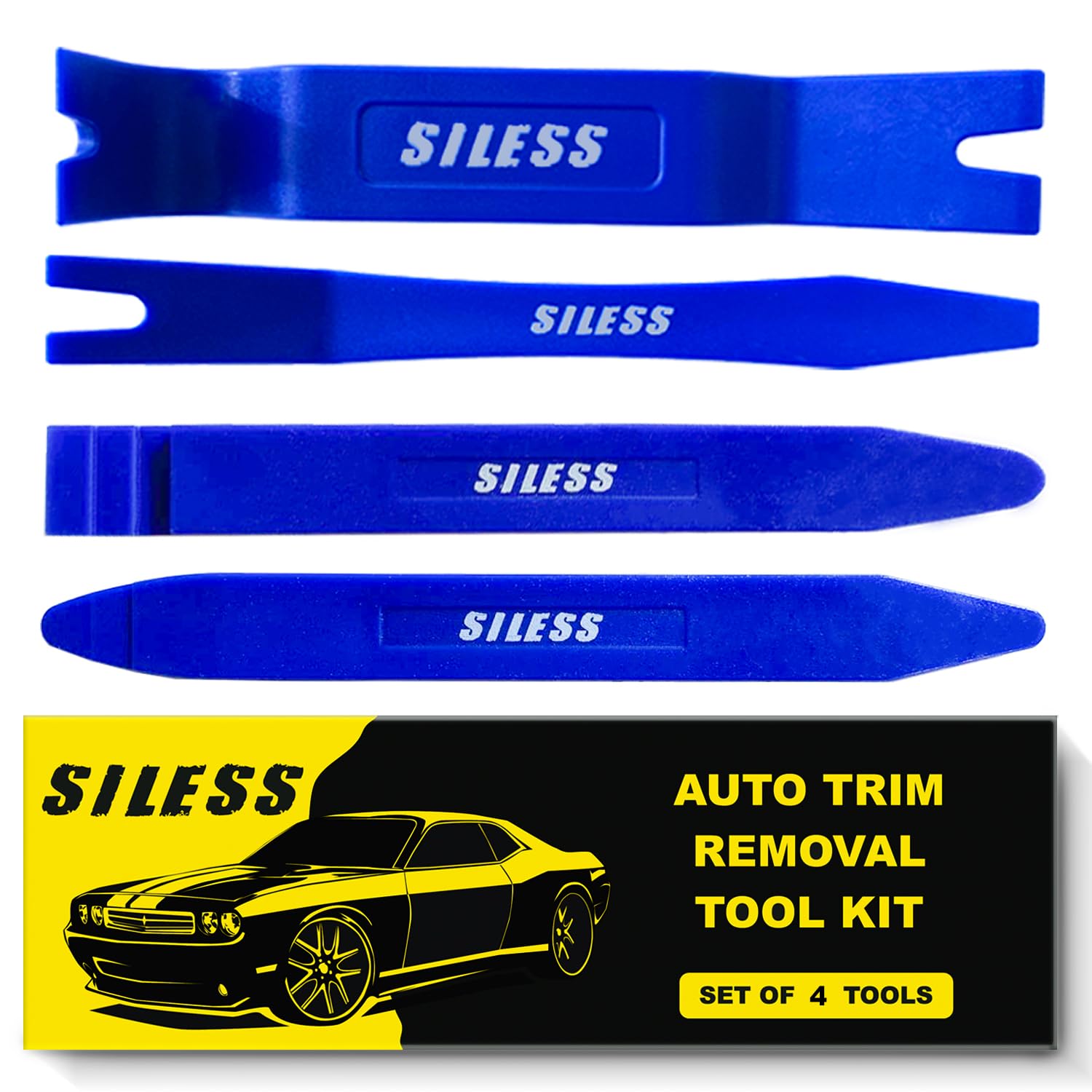 Siless Trim Removal IFF17 Tool Set - 4 Trim Tool Car Tools, Easy Door ...