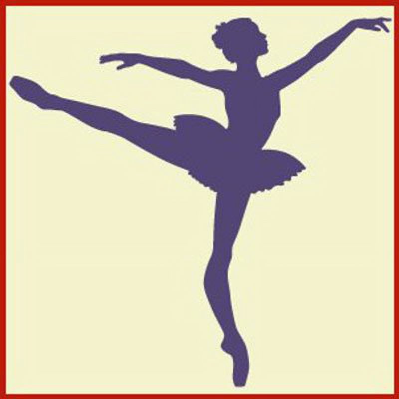 Silhouette Ballerina Stencil - Shadow Art Head Silhouette Profile Cameo ...