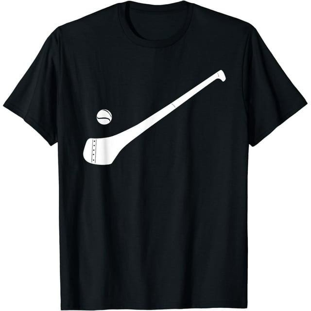Silhouette Hurling Stick And Ball Hurley Irish Player Lover T-Shirt ...