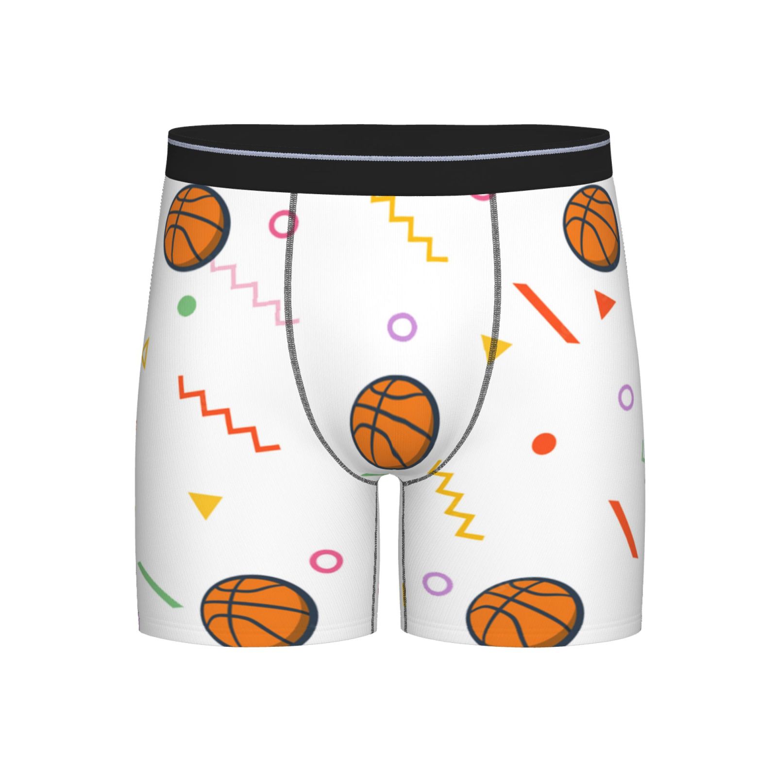 Silhouette Of Basketball Underwear For Men,Soft Boxer Briefs ...