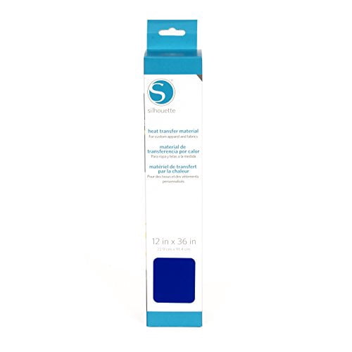 Silhouette Smooth Heat Transfer Material 12 Inch X 36 Inch-Dark Bl ...