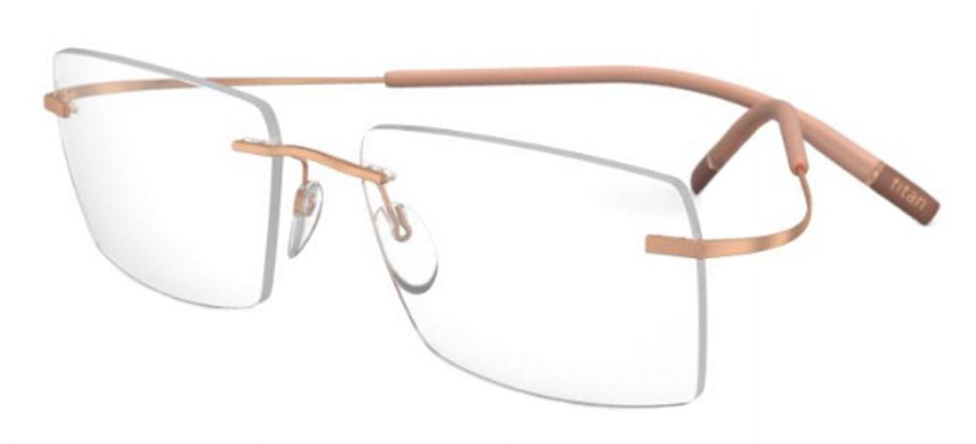 Silhouette - TMA THE ICON 5541/FQ, Geometric titanium men ROSE GOLD ...