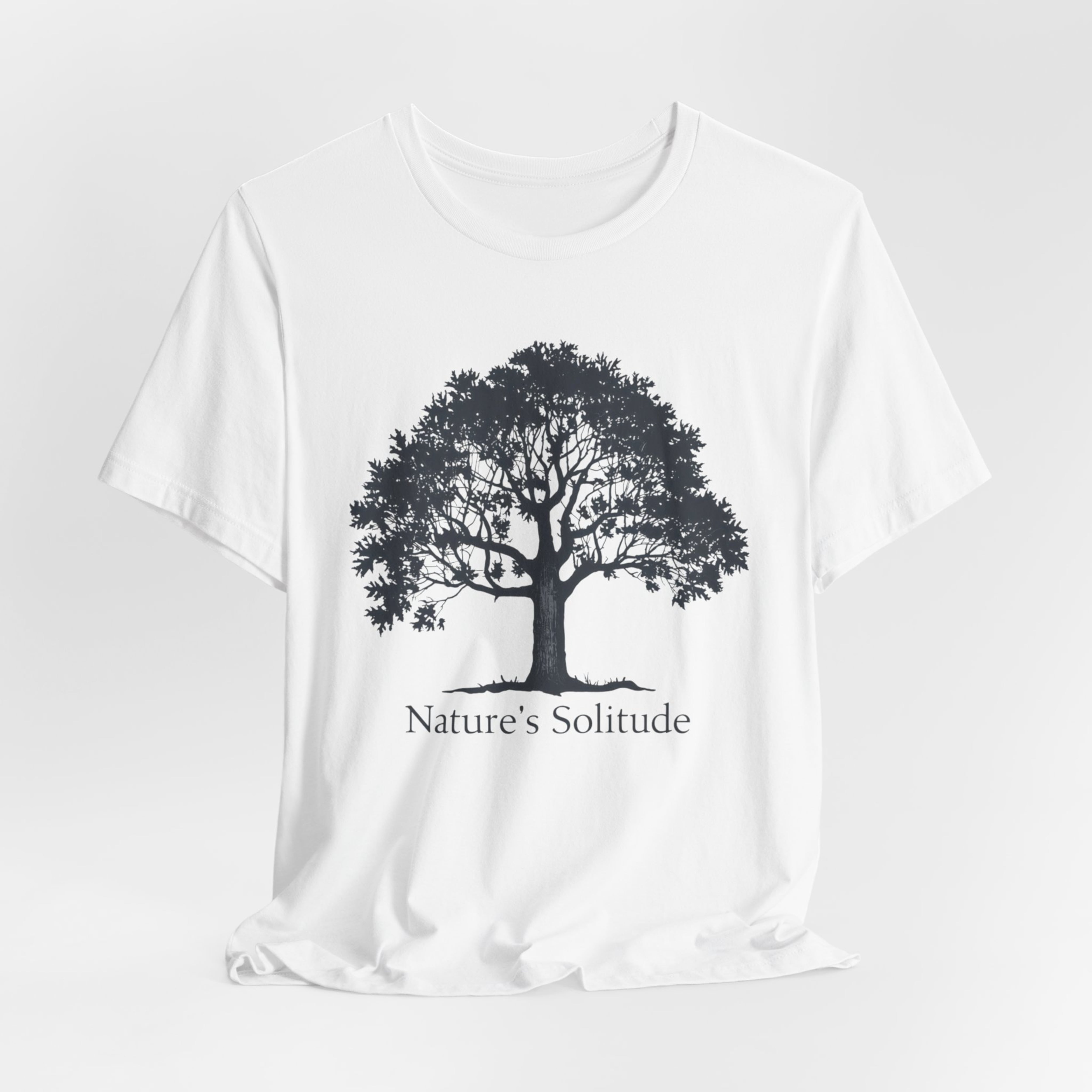 Silhouette Tree Shirt, Nature's Solitude T-Shirt - Silhouette Tree ...
