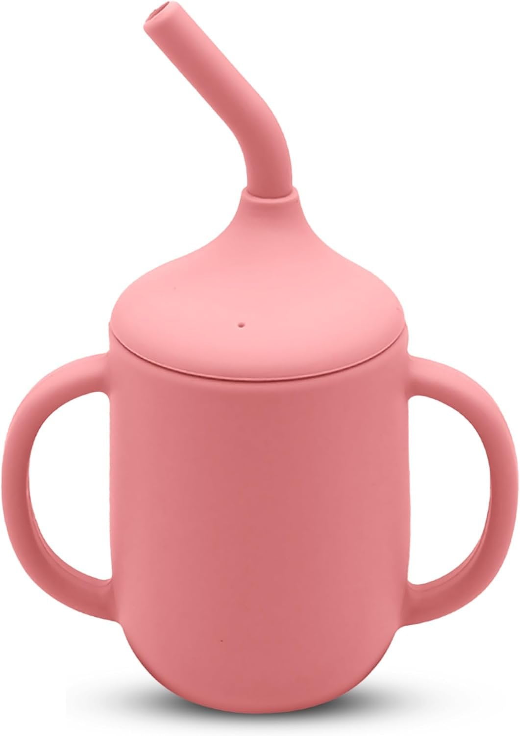 Sili Monster Silicone Sippy Cup with Straw for Kids 6+ Months, 1 Pack ...