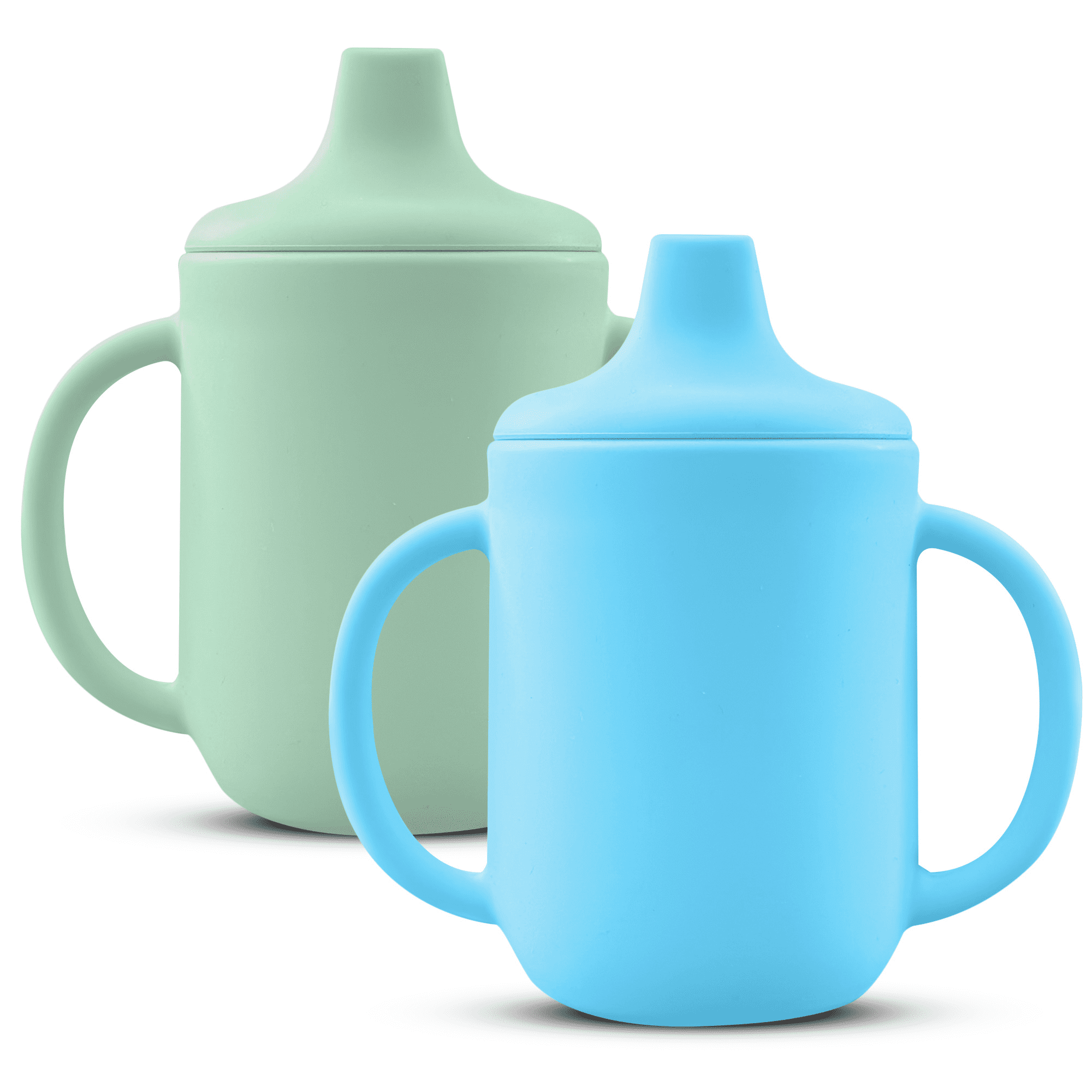 Sili Monster Spill-Proof Silicone Sippy Cups for Babies Unisex 6 ...