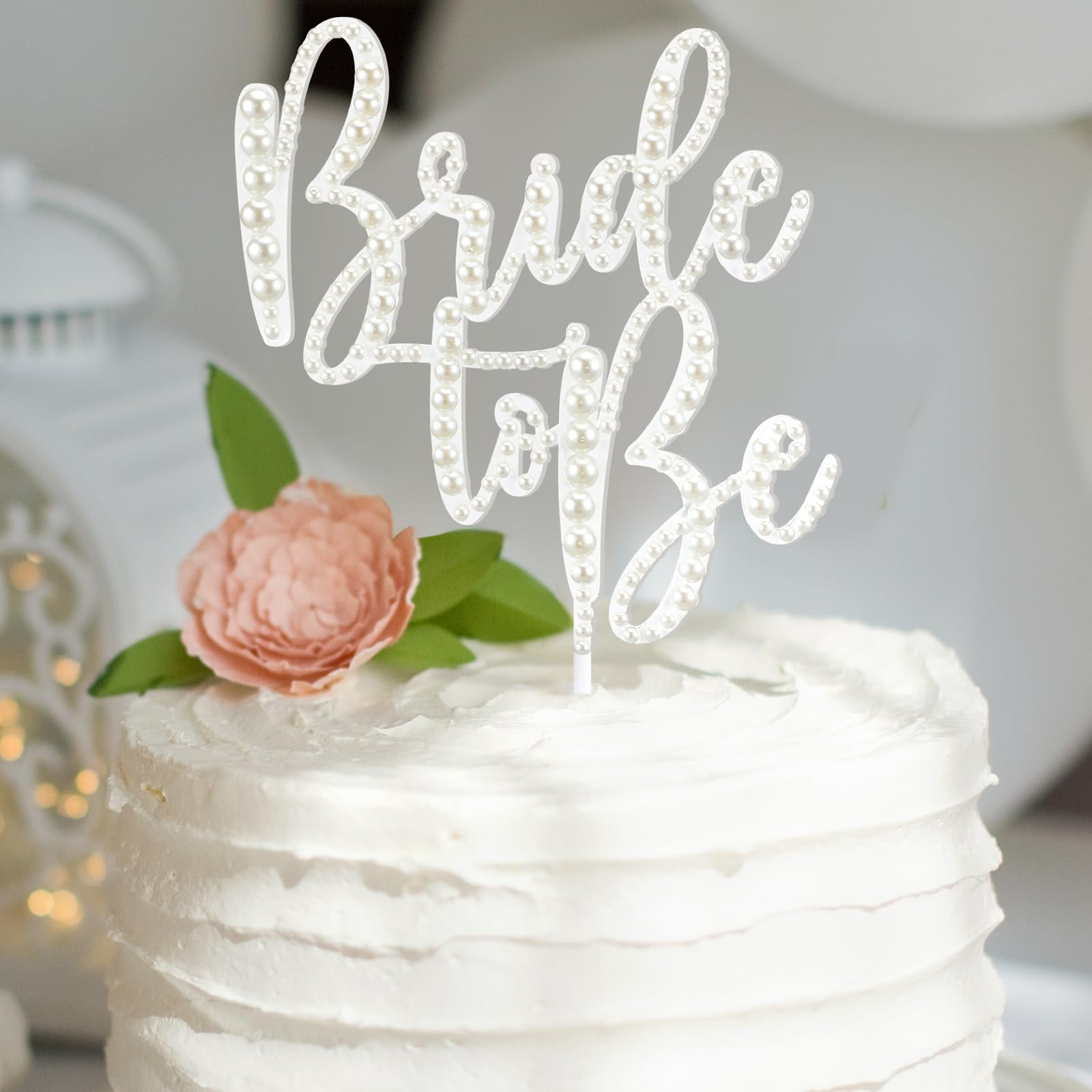 SiliFine Bride to Be BDF32 Cake Topper Bling Bridal Shower Cake Topper ...
