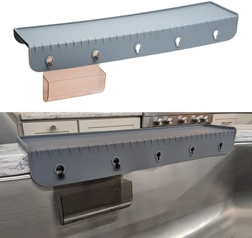SiliSink XL Silicone Edge Guard for Kitchen Sink - Fits 3.75” - 4” Wide ...
