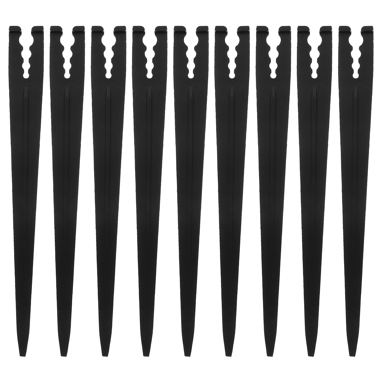 QIFULL Drip Irrigation Support Stakes High-Strength Plastic 100Pcs 5 ...