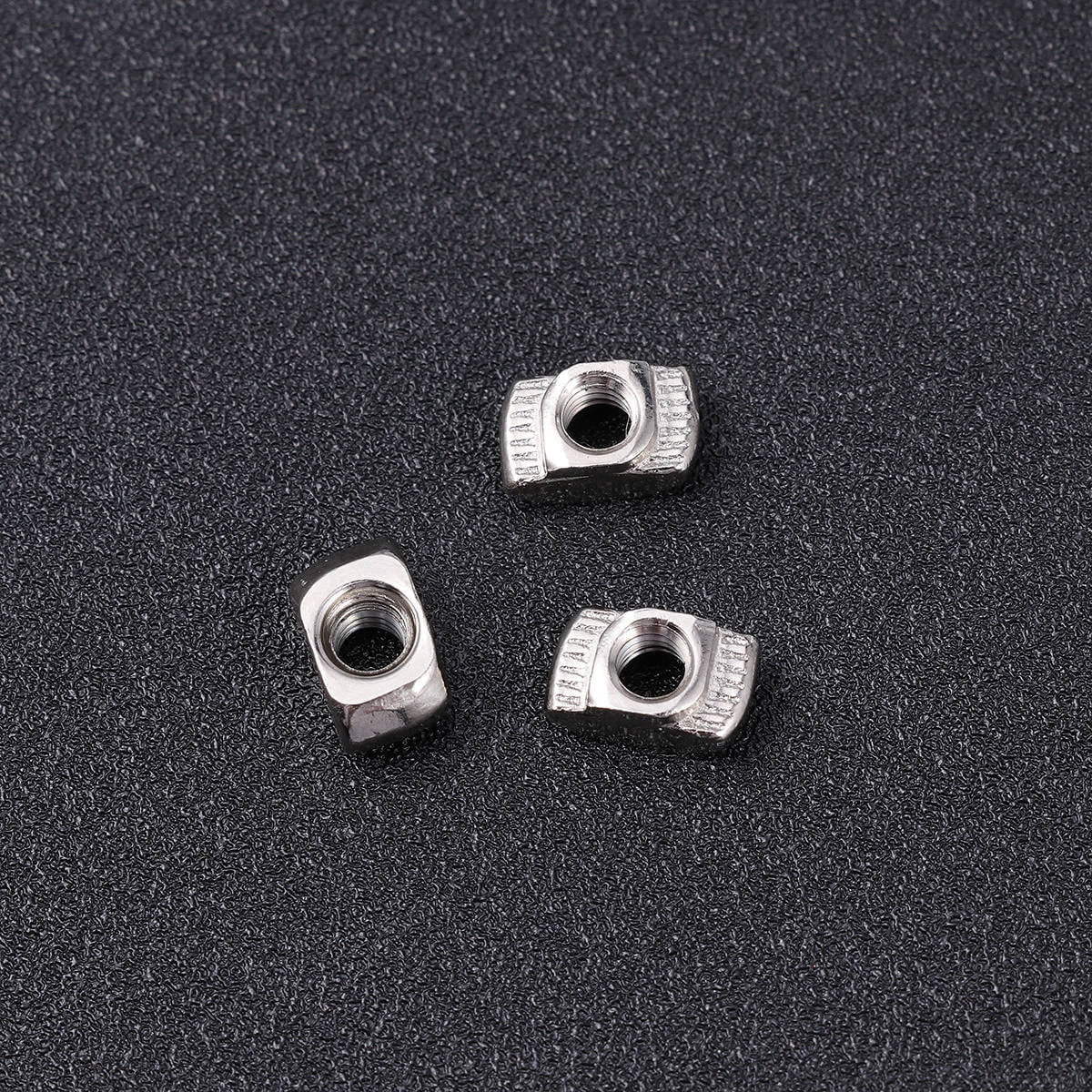 Siliaire 100Pcs Hammer Shaped Machined Nuts Fastener for Aluminum ...