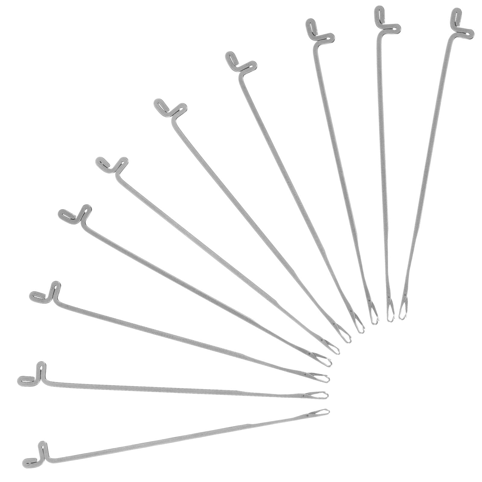 Siliaire 10Pcs Beaded Needles Iron Material Fine Design for Craft ...