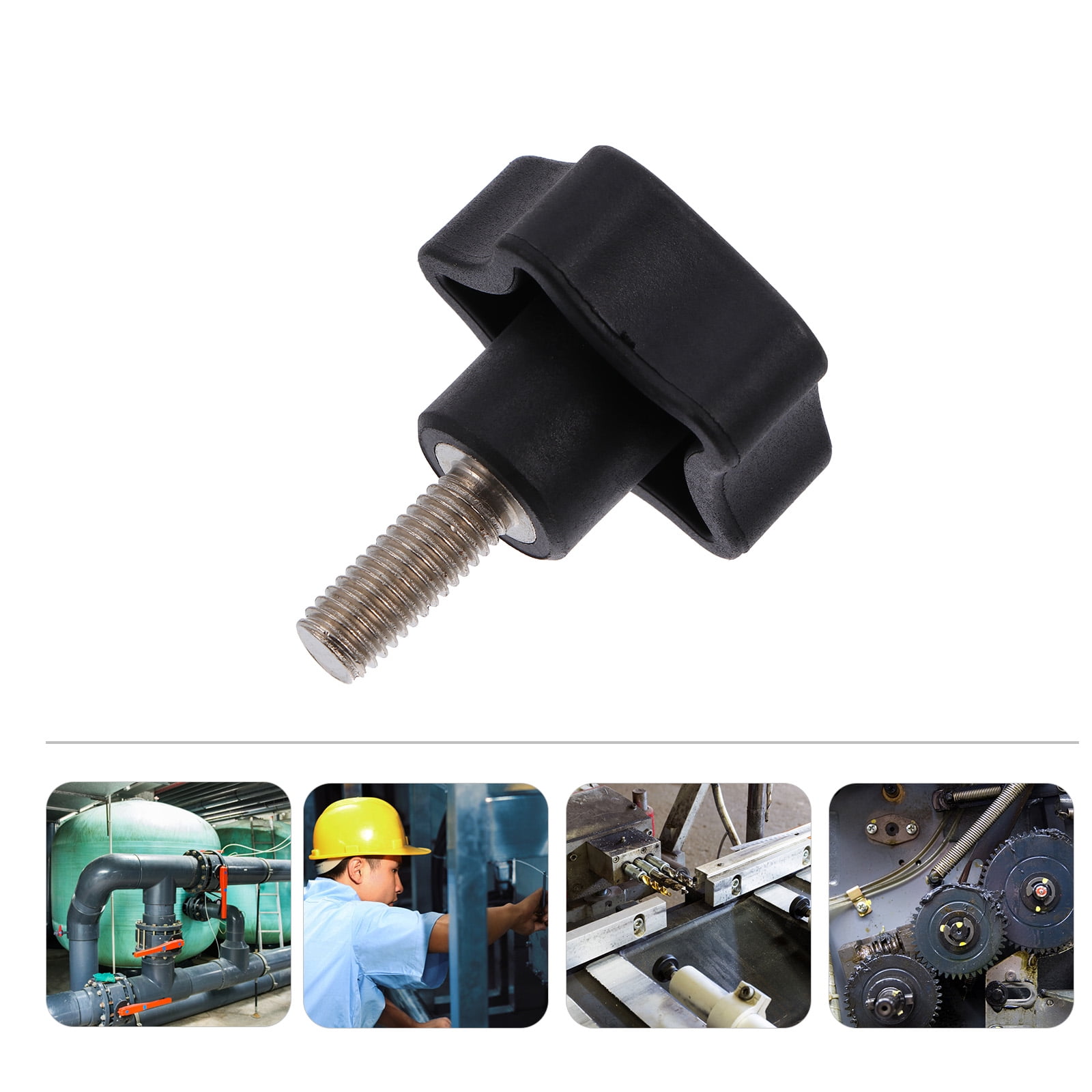 Siliaire 10Pcs Internal Thread Clamping Screw Knobs Star Handle Nut for ...