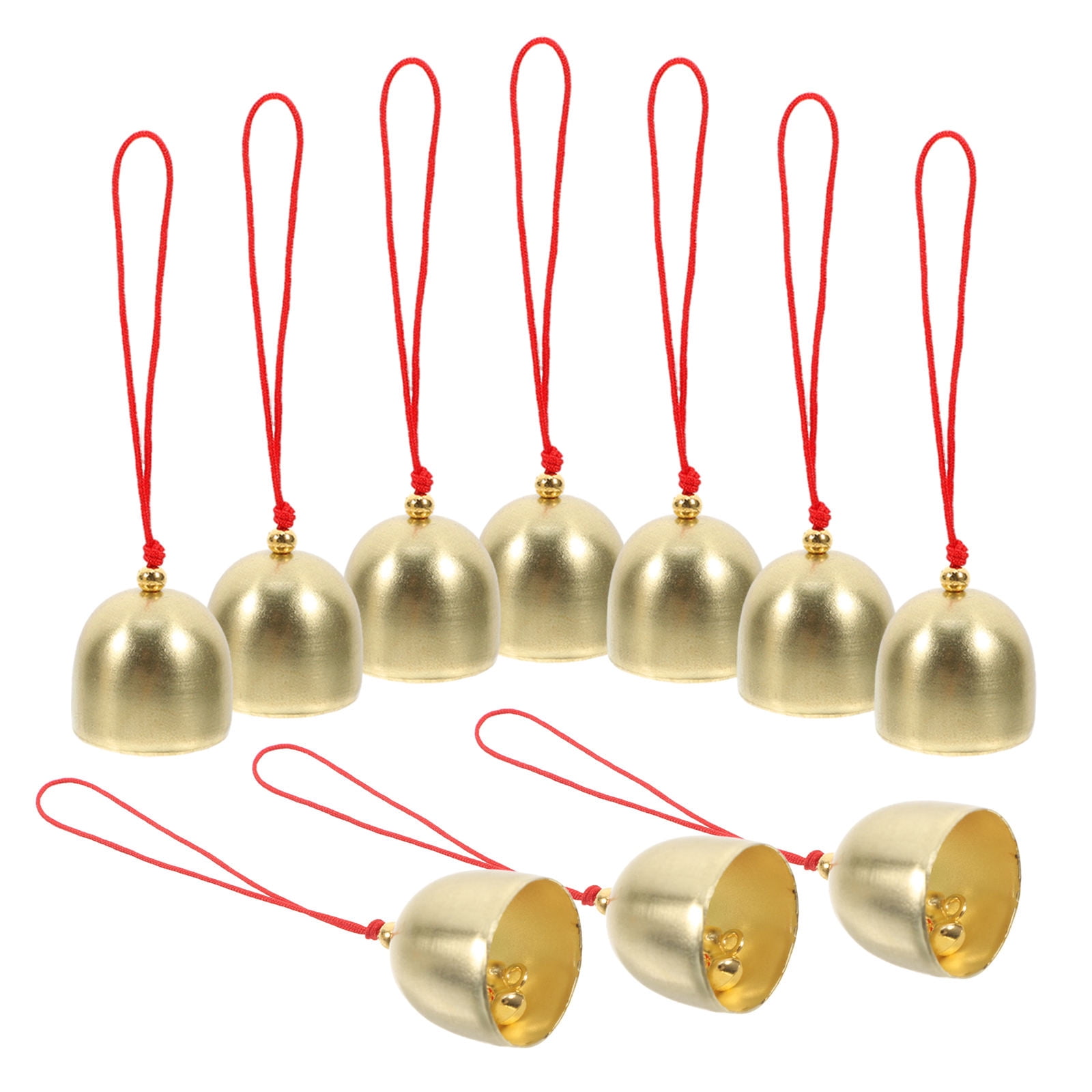 QIFULL Handmade Craft Bells Bell Alloy Decorative Women Holiday ...