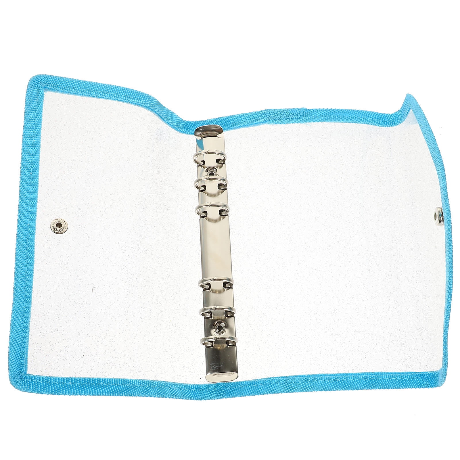QIFULL Blue PVC Notebook Cover Binder Shell for Loose Leaf and ...
