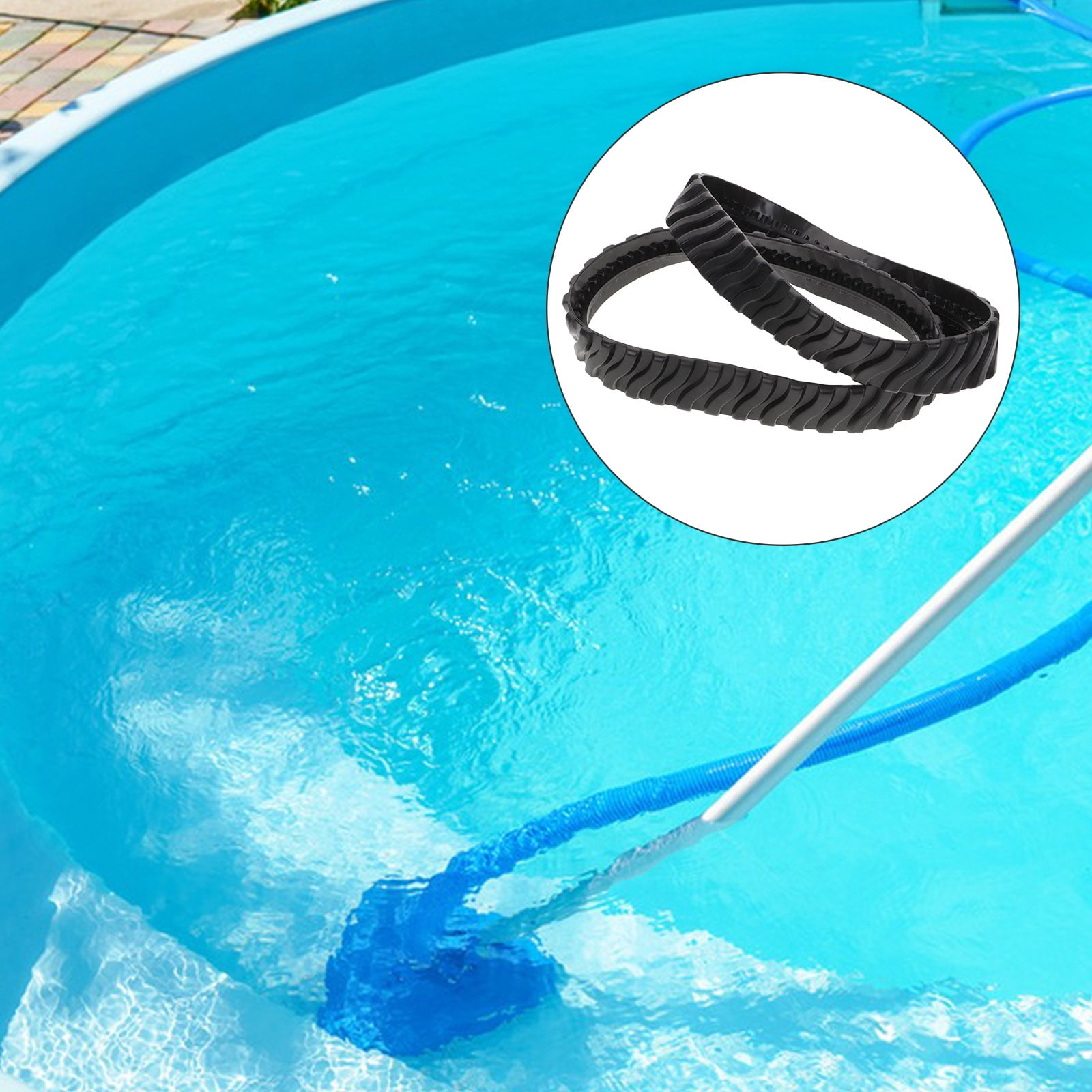 QIFULL 2Pcs Rubber pool Replacement for Daily Use Smooth Performance ...