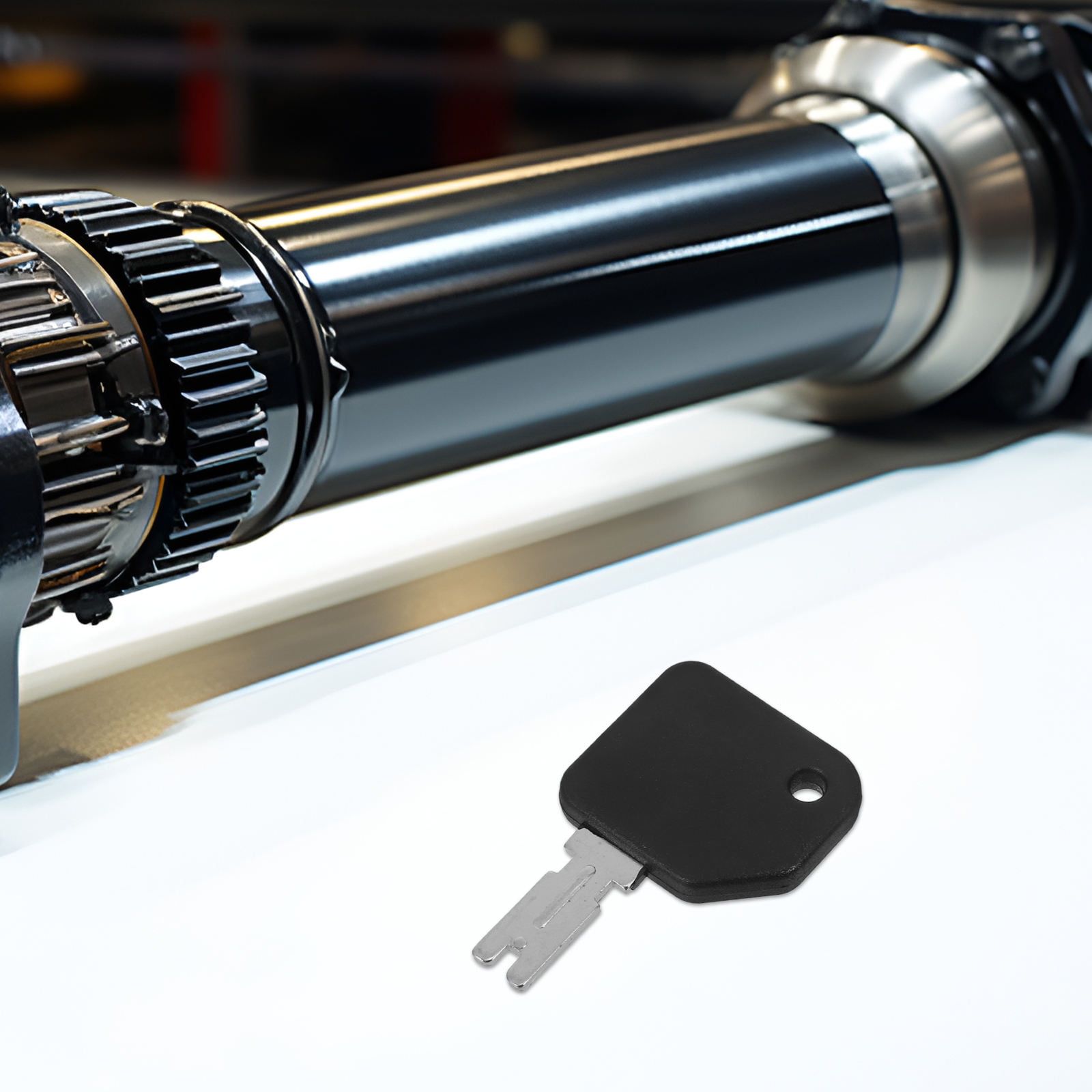 Siliaire 2Pcs Black Forklift Keys for Industrial Settings Precision Fit ...