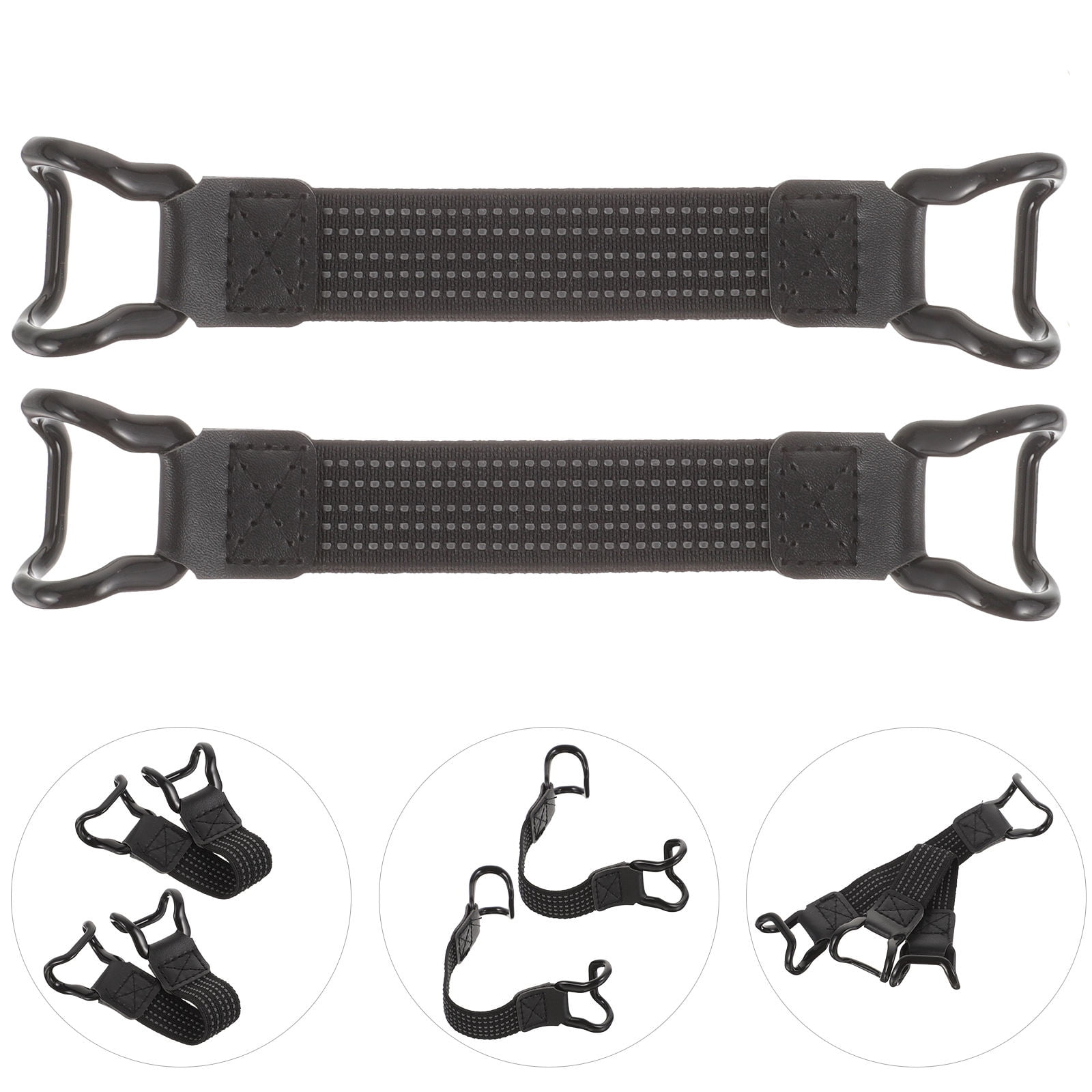 Siliaire 2Pcs Black Phone Holders for One Hand Operation Tablet Strap ...