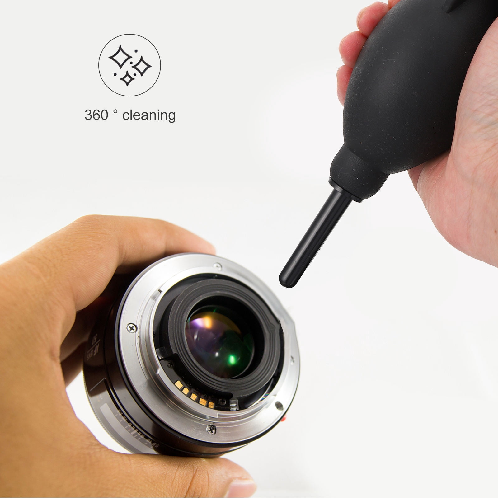 QIFULL Back to School Air Blowers Dust Removal Camera Lens Cleaner Air ...