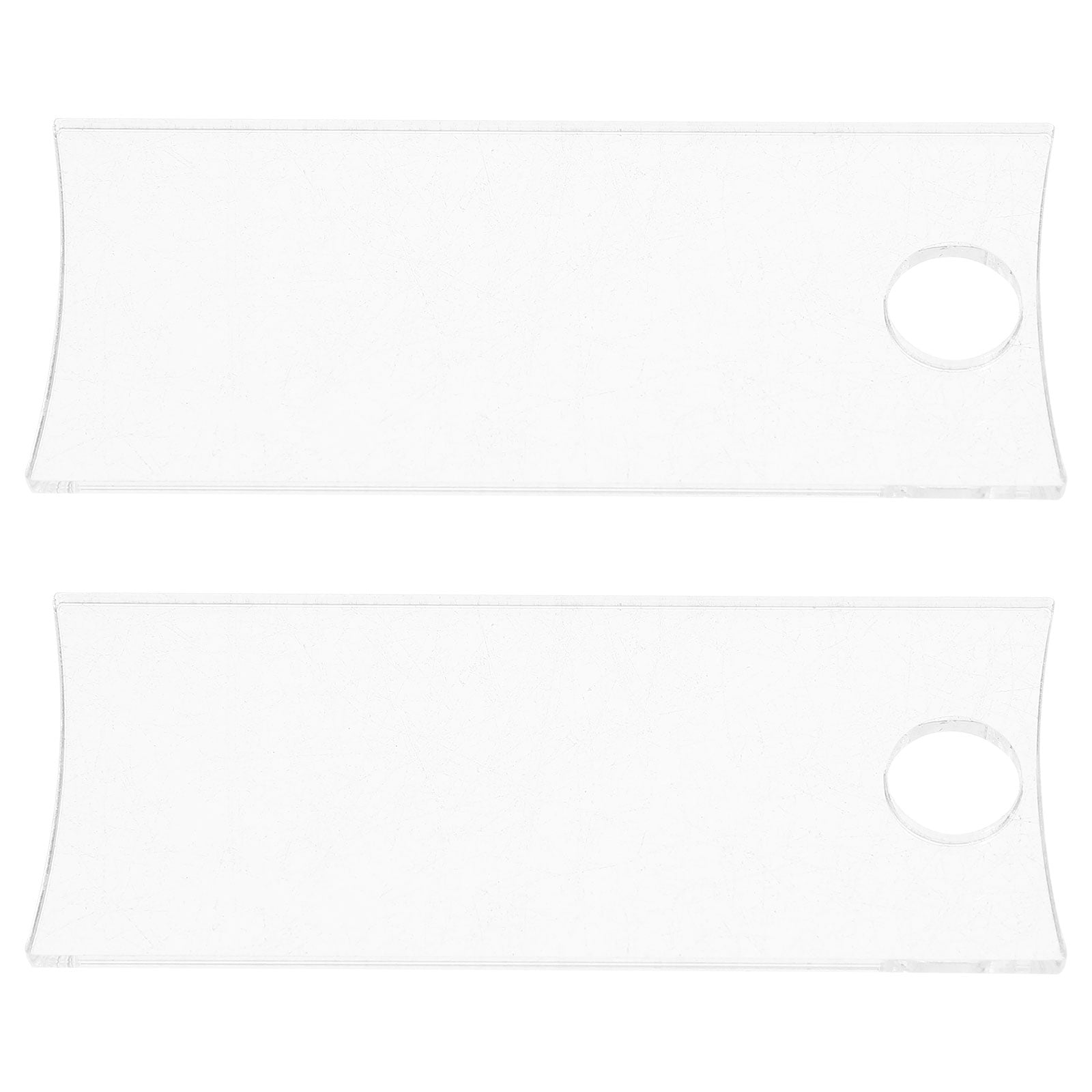 Siliaire 2pcs Nameplate Tumbler Acrylic Name Plate Blanks Acrylic Name ...