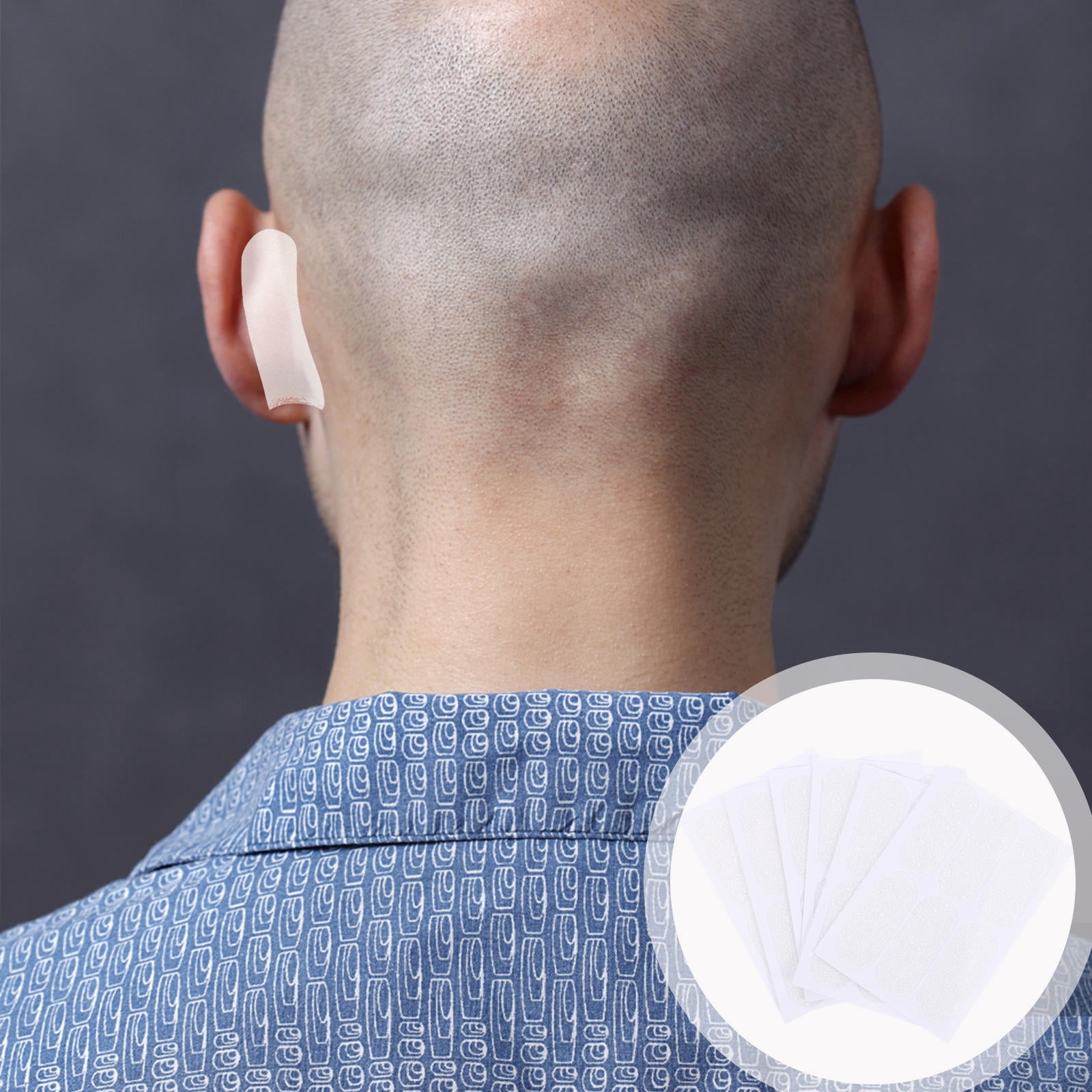 Siliaire 30Pcs Flat Transparent Aesthetic Ear Corrector for Prominent ...