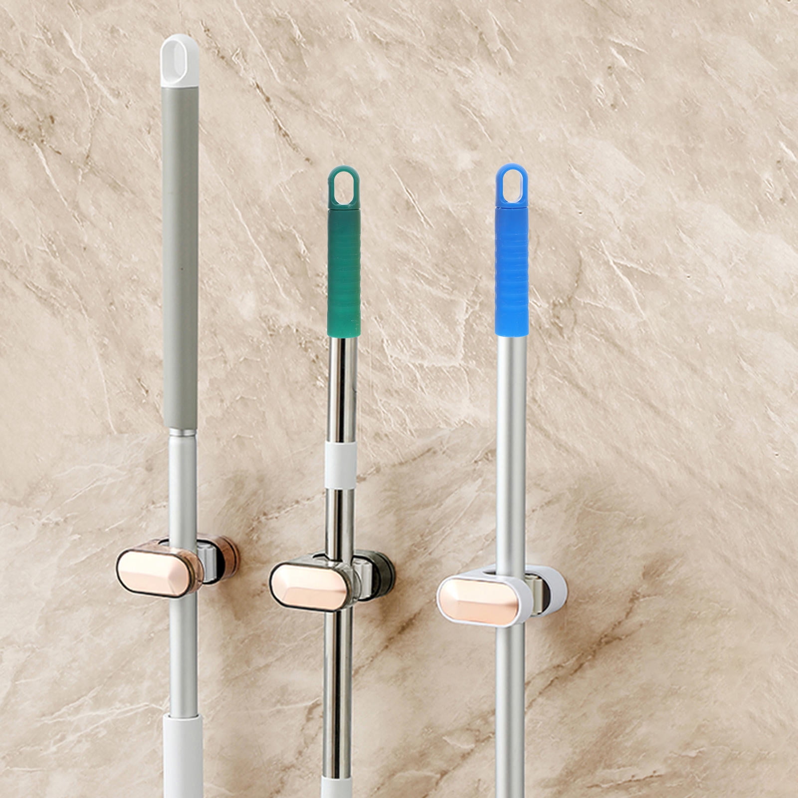 Siliaire 4Pcs Mop Handle End Caps for Broom and Mop Grippers 5.50X1 ...