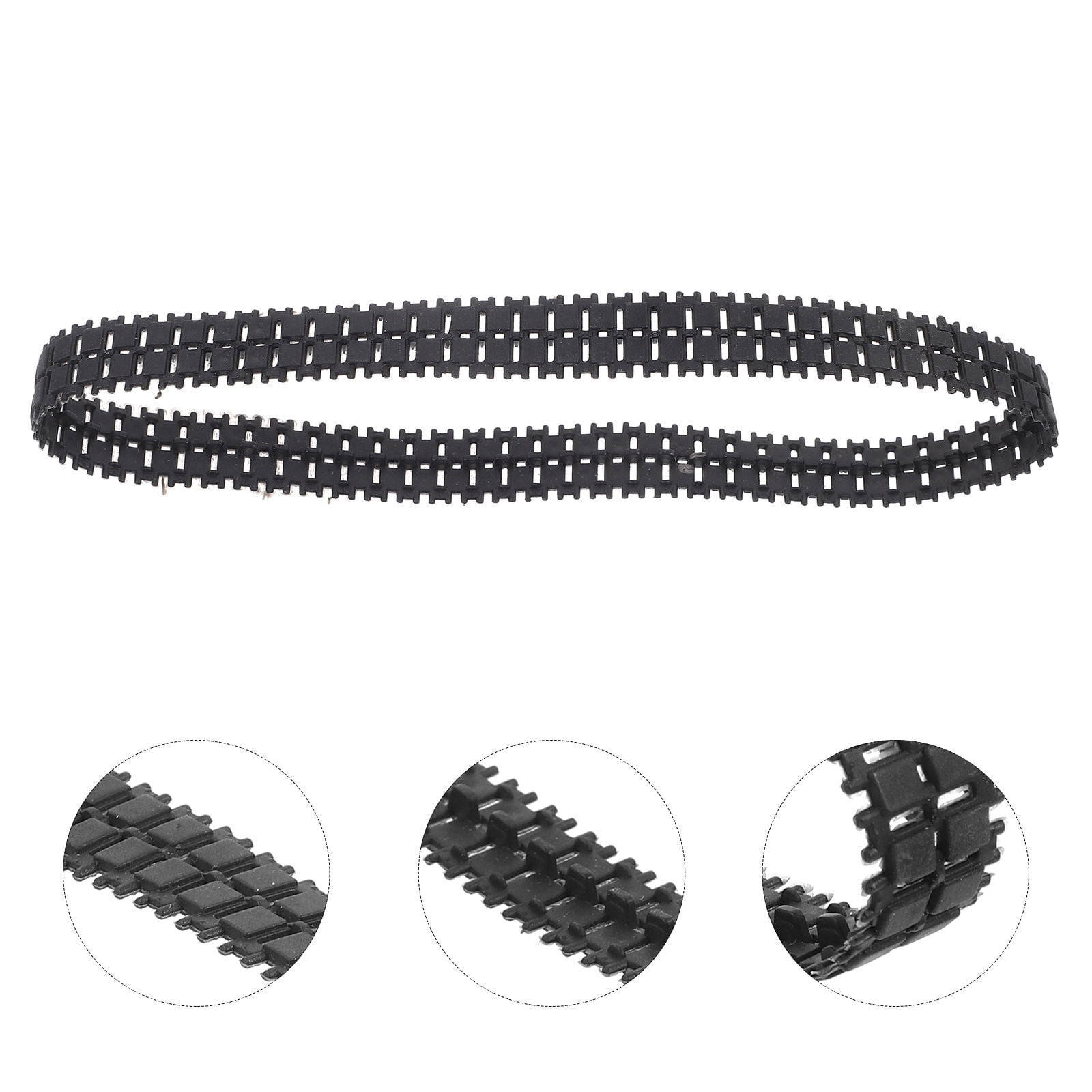 QIFULL 4Pcs Tank Track and Wheel Set DIY for Remote Control Vehicle in ...