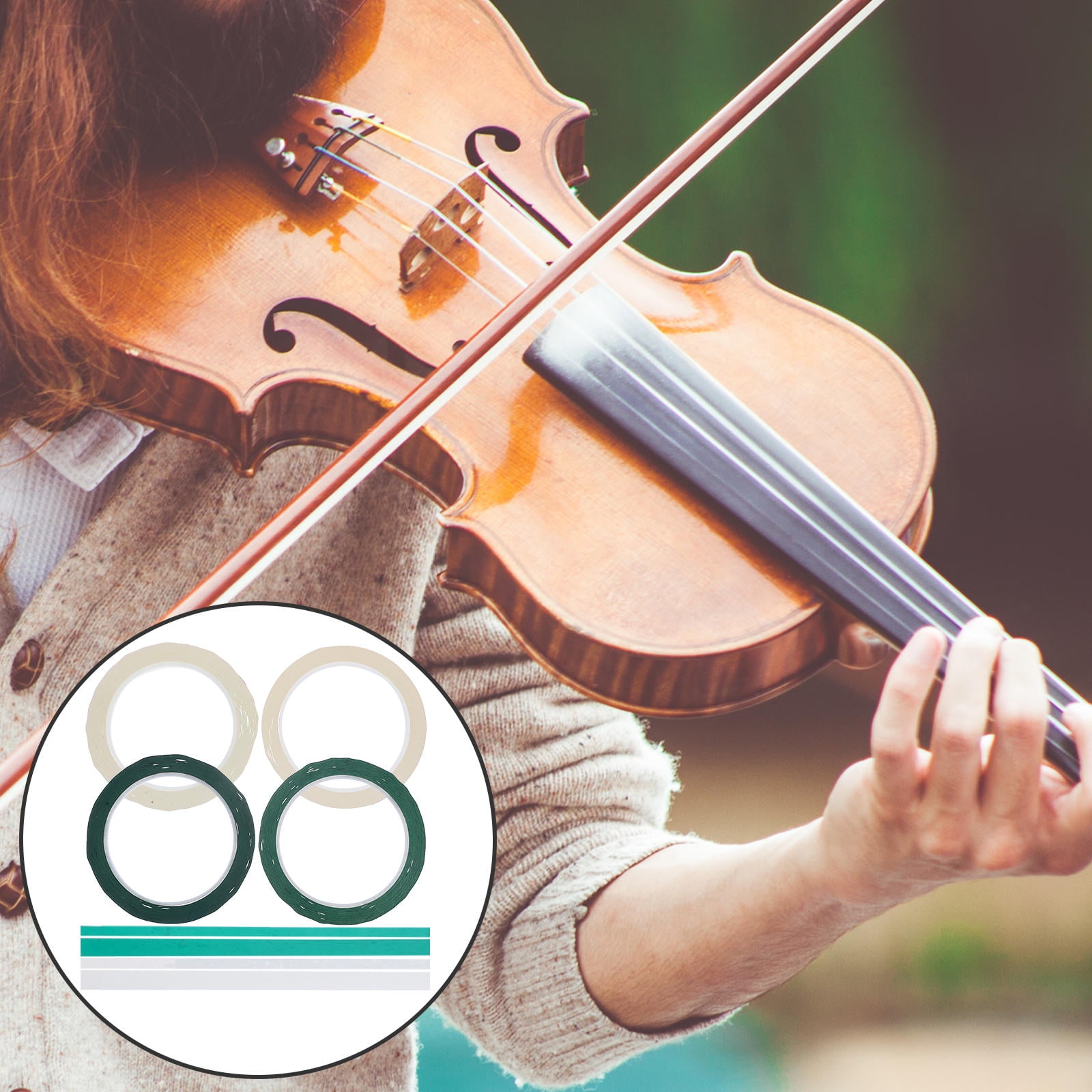 QIFULL 4Pcs PVC Violin Tape Assorted Color Fretboard Stickers for Beginner Practice - Walmart.com