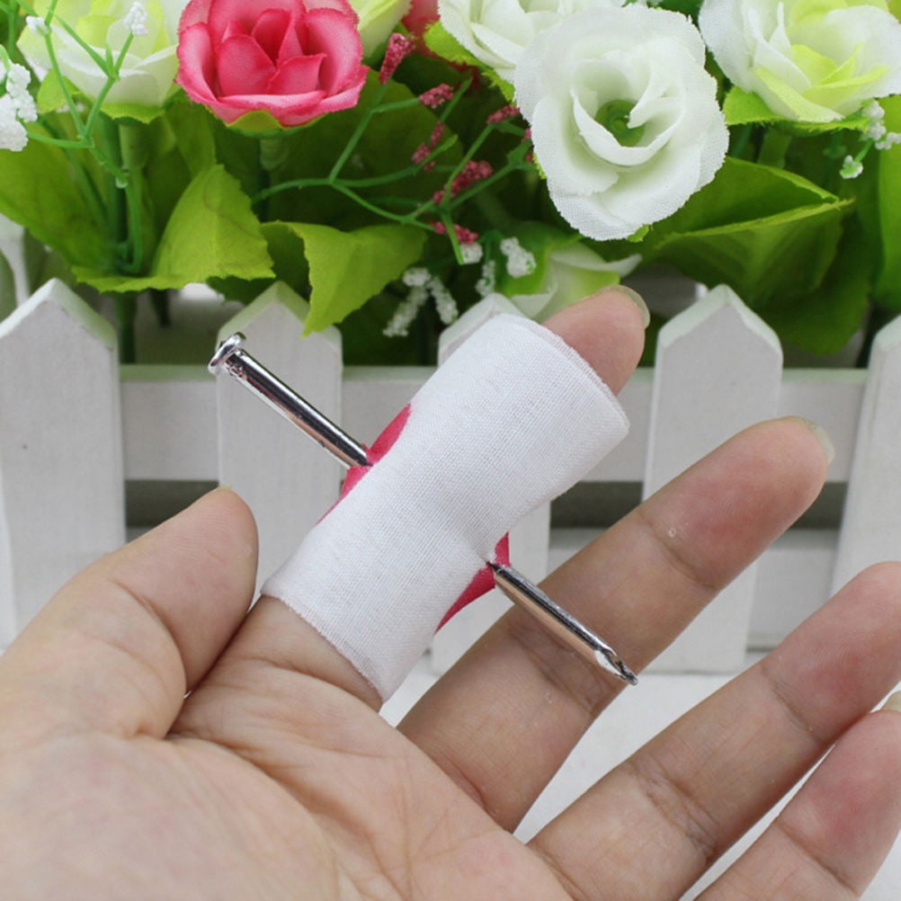 QIFULL scary pranks adults Nail Through Finger Prop Random Color 6Pack ...