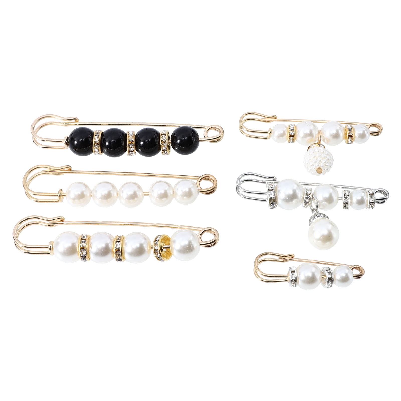 QIFULL 6Pcs Pants Tighten Pins Metal Brooch for Waist Adjustment and ...